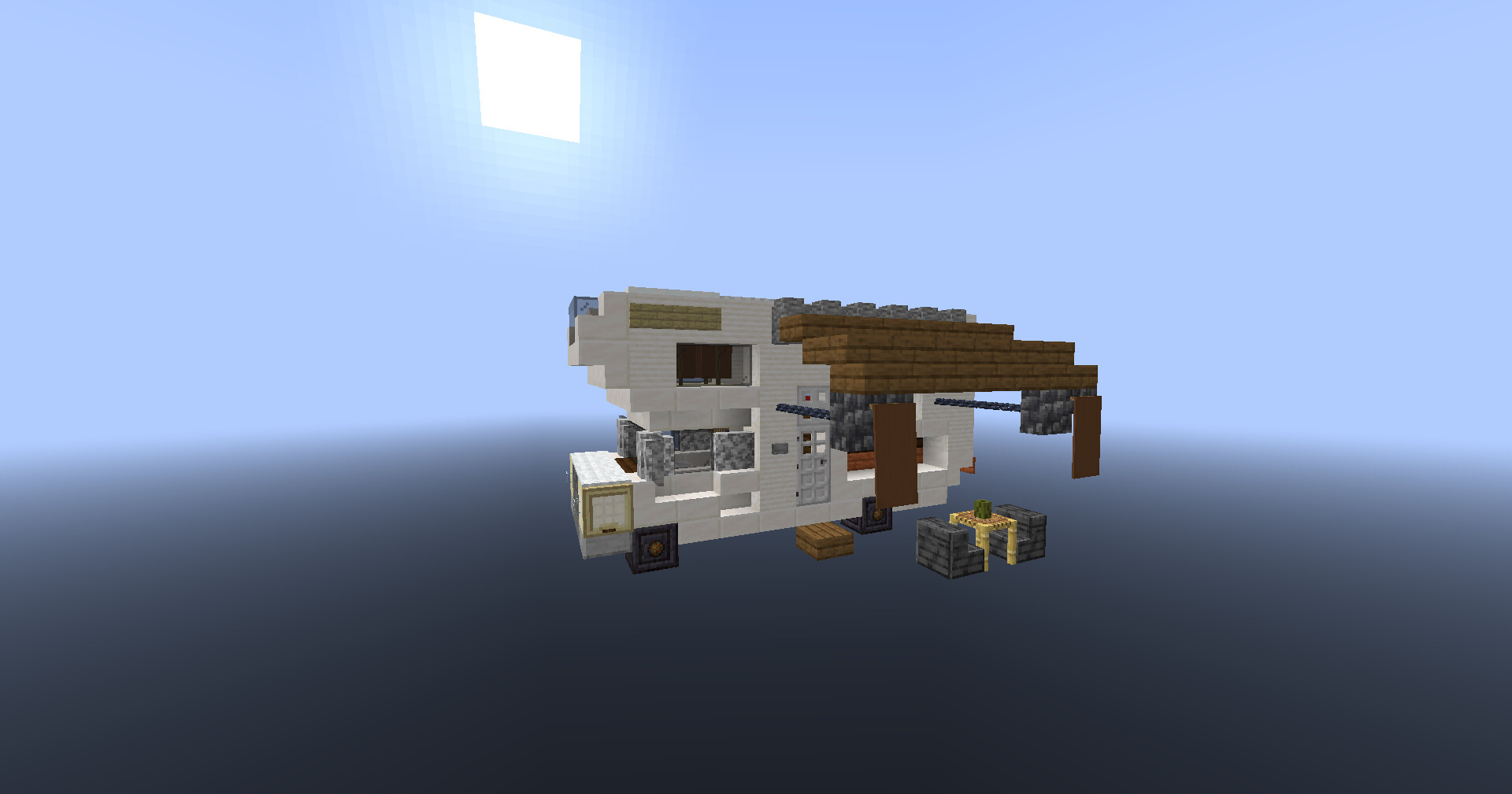 Detailed CAMPING Van l 1.19+ Download Minecraft Map