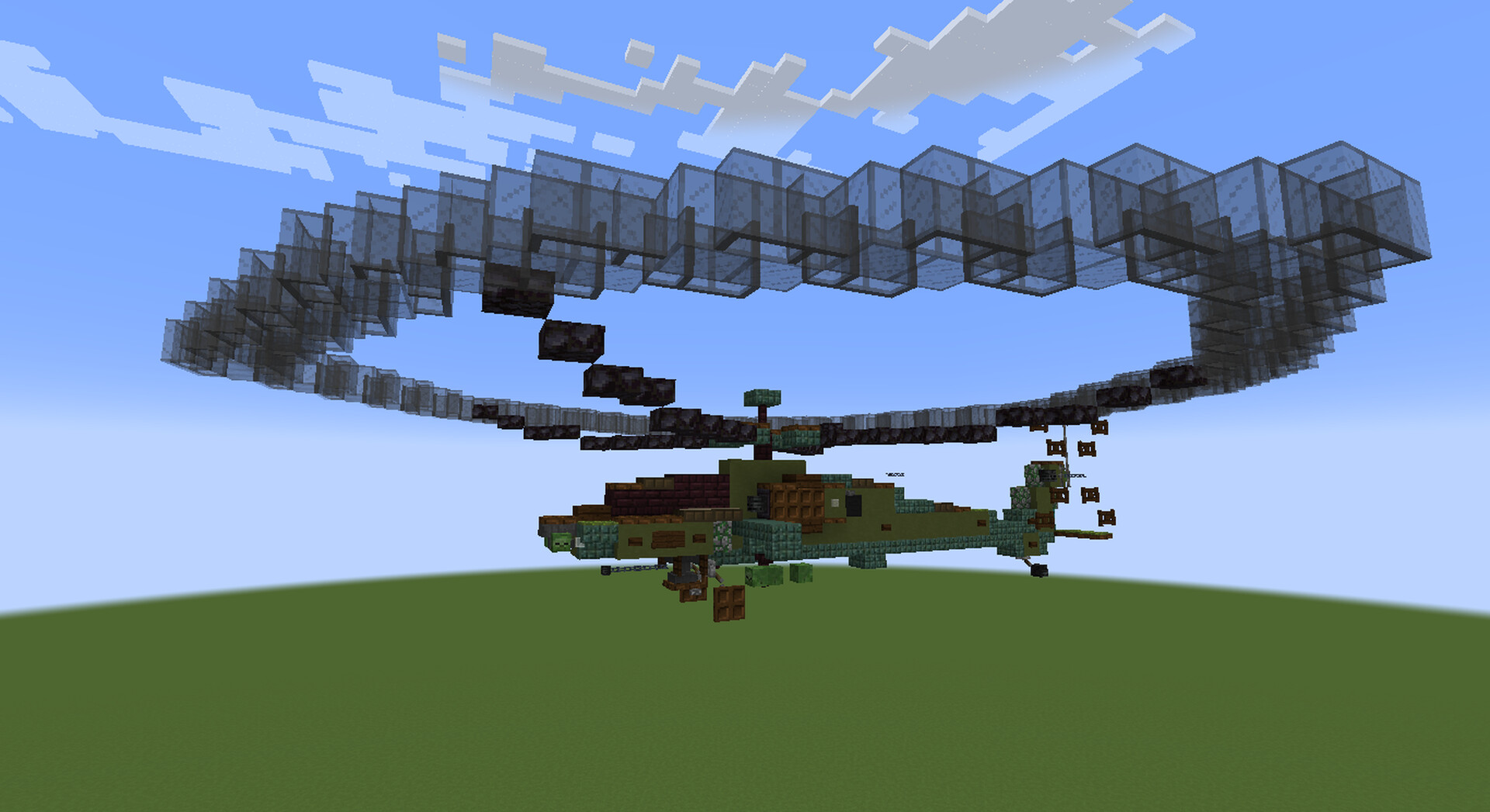 AH-64D Apache Longbow Firing it's M230 Chain Gun, Hydra 70 and AGM-114 Hellfire (Ground / Midair ...