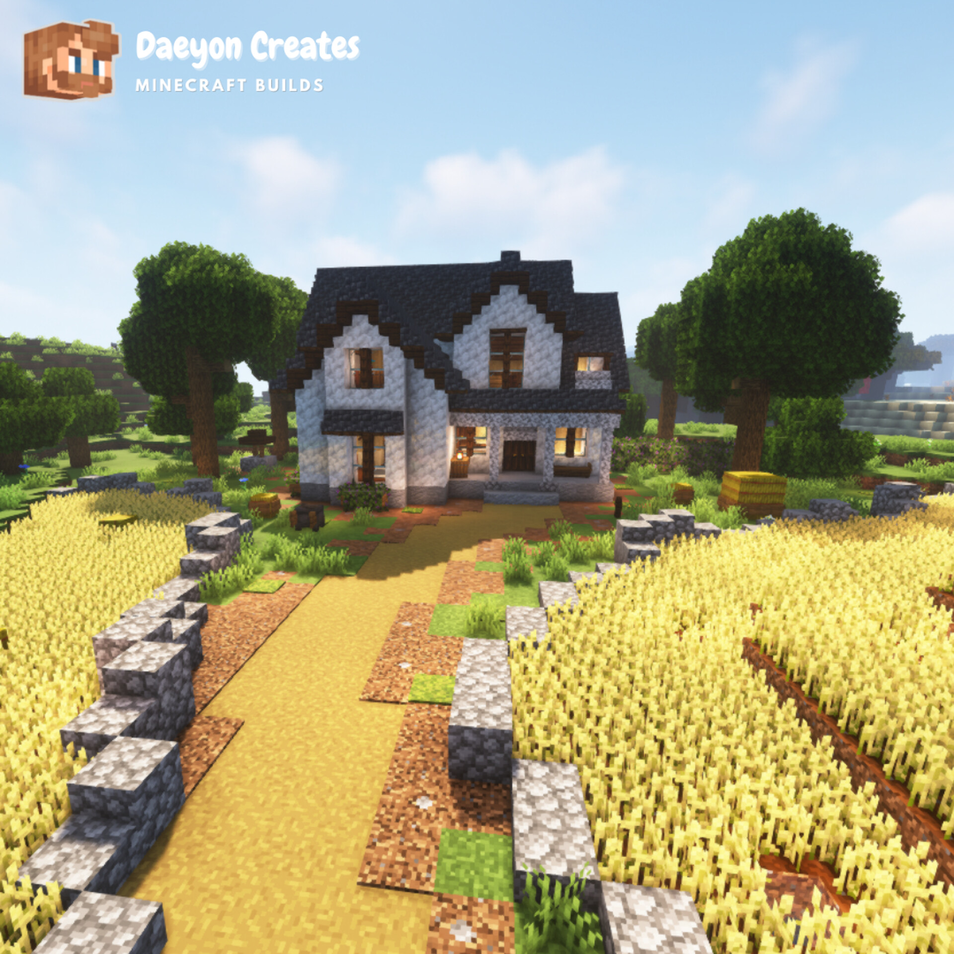 Cozy Farmhouse! 🌾 Minecraft Map