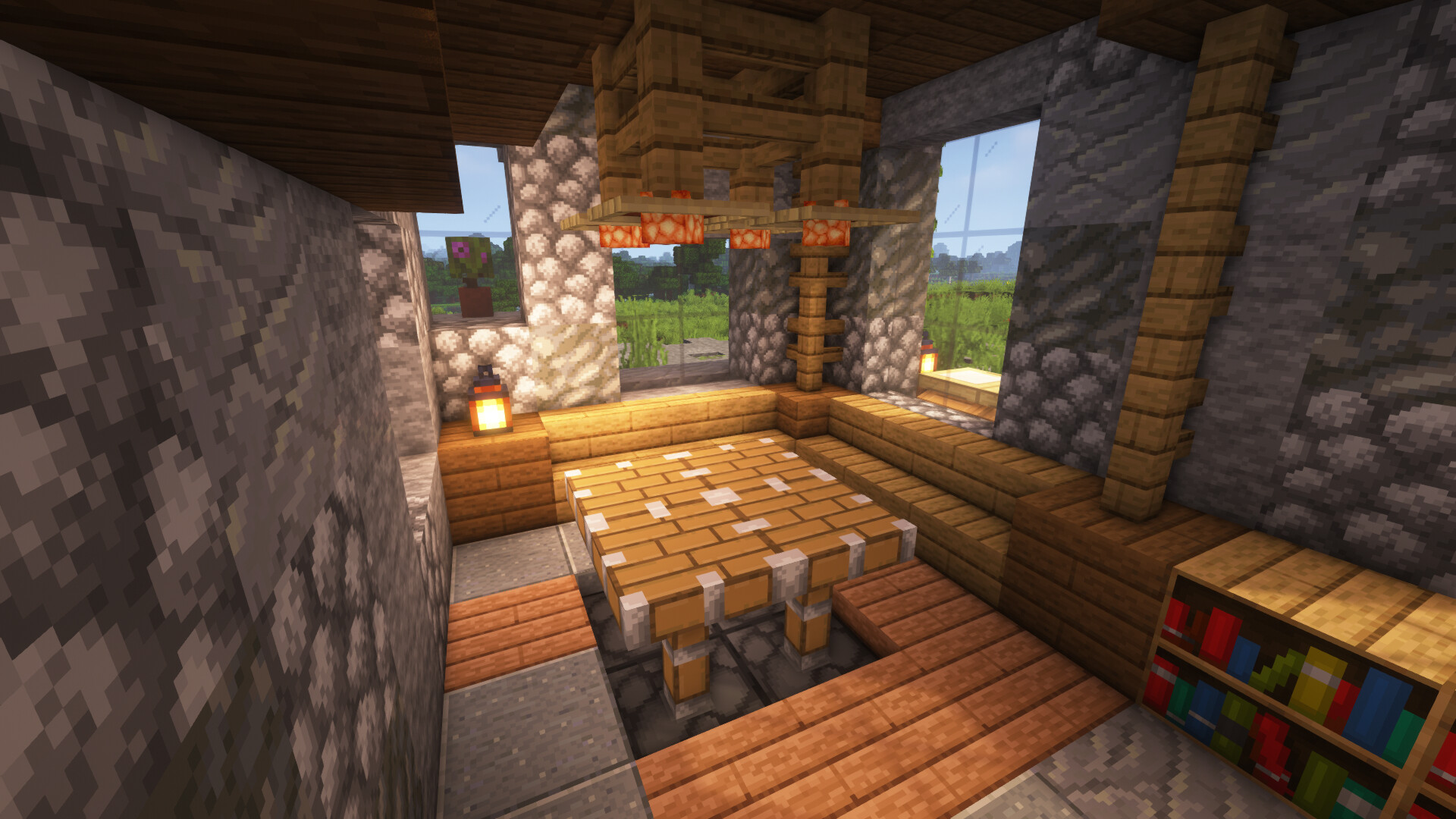 Medieval house in the style of old England [ Download ] Minecraft Map