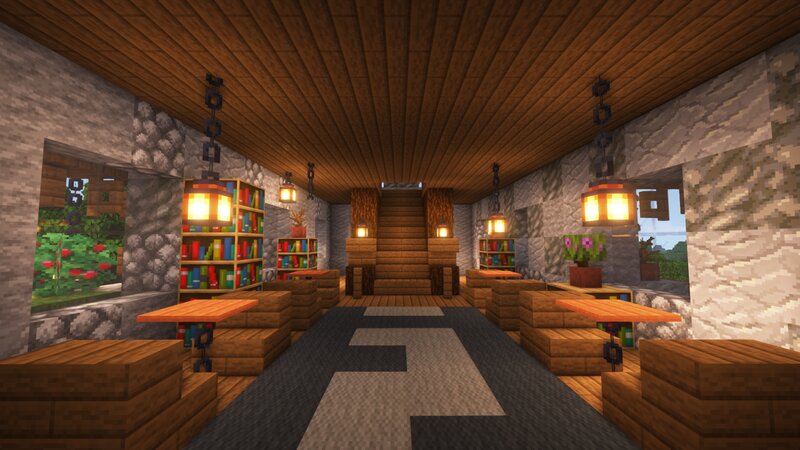 Medieval house in the style of old England [ Download ] Minecraft Map