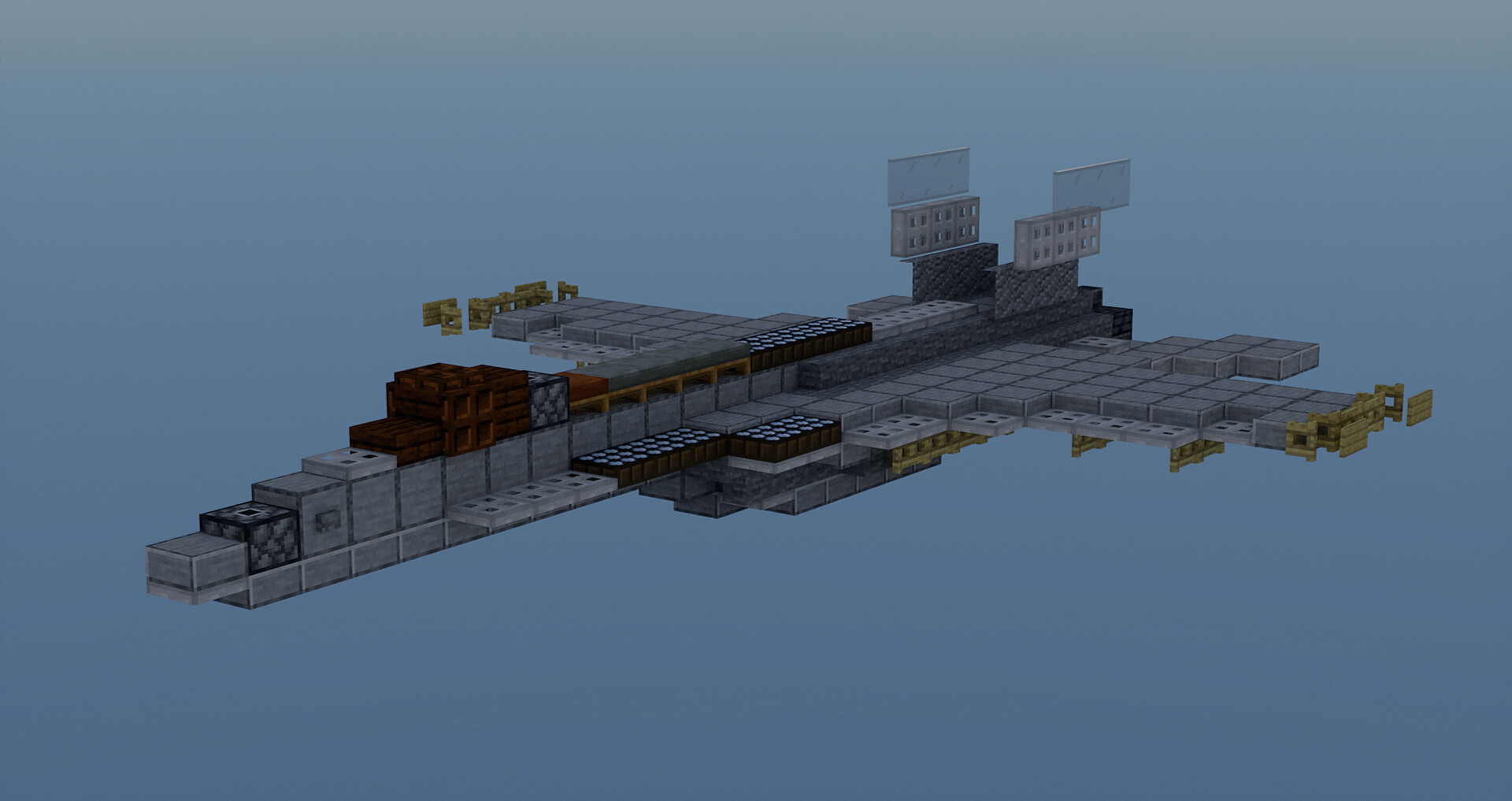 Boeing F/A-18E Super Hornet Minecraft Map