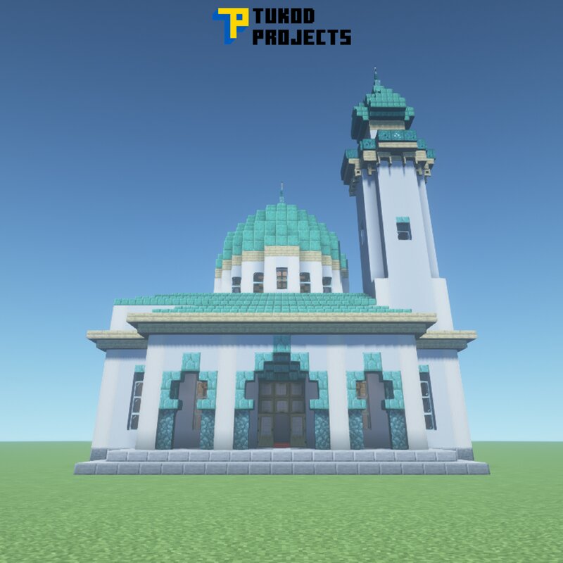 Average-Sized Mosque Minecraft Map