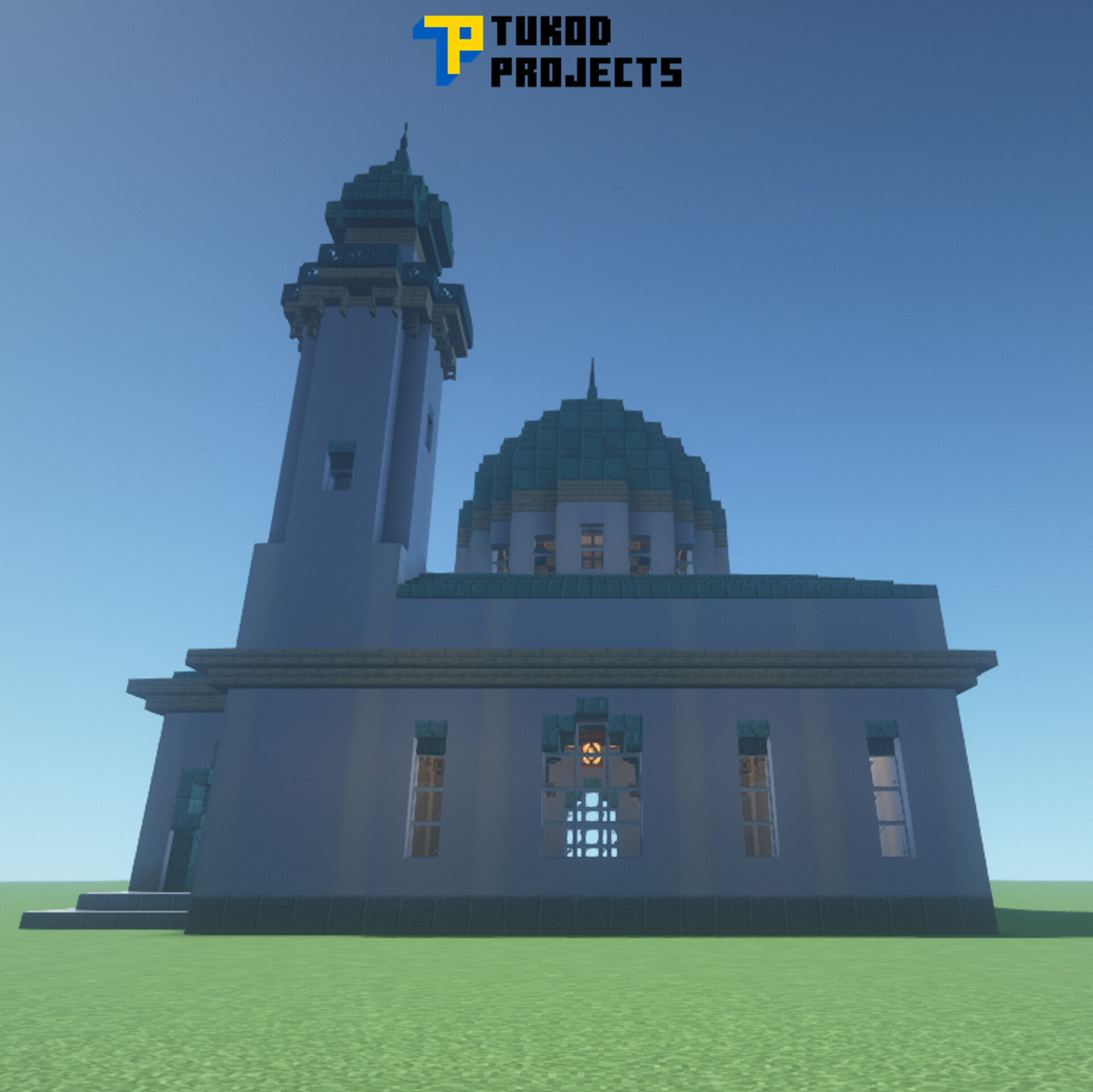 Average-Sized Mosque Minecraft Map