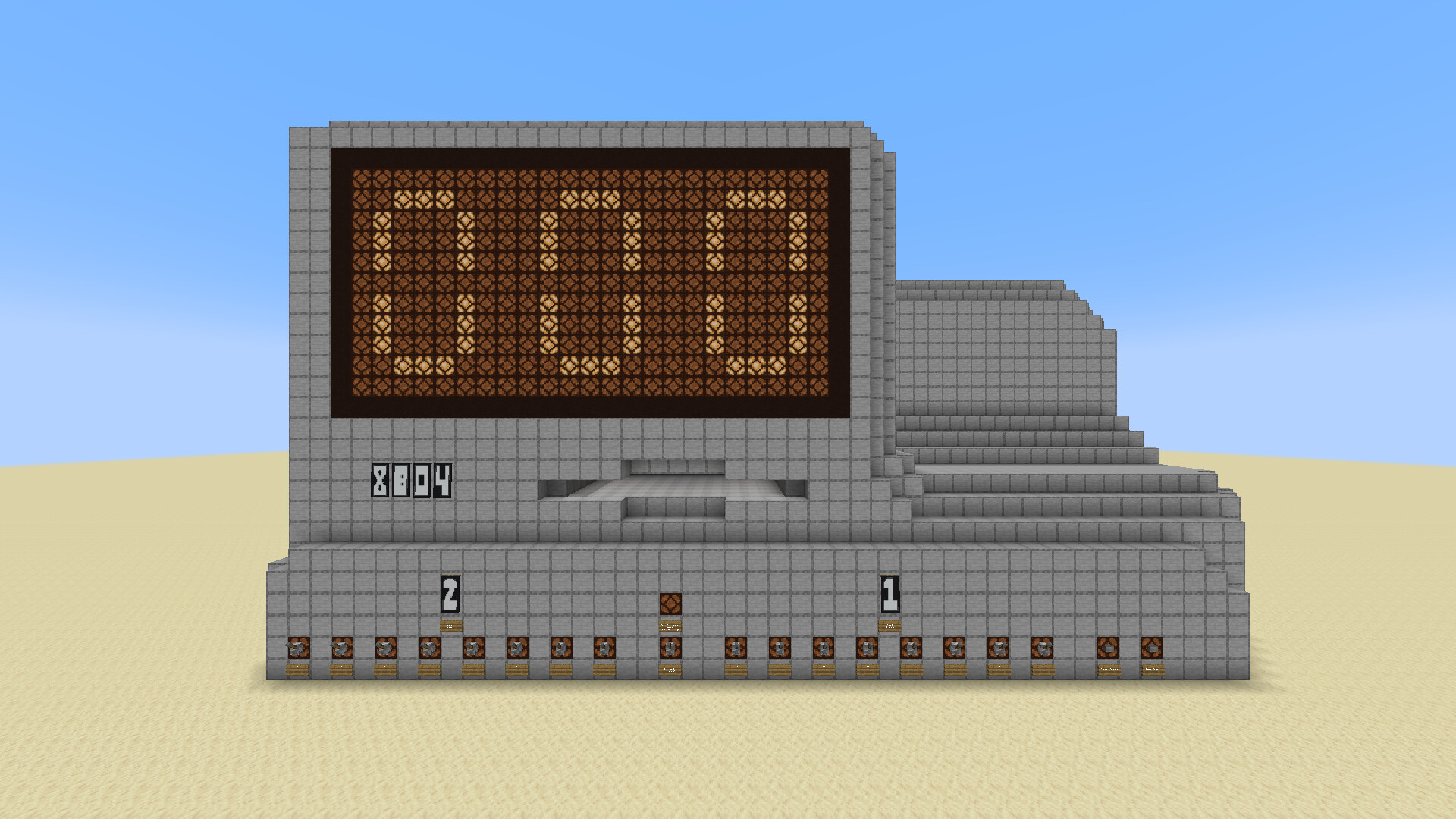 8-Bit Calculator 8B04 (1.19) Minecraft Map