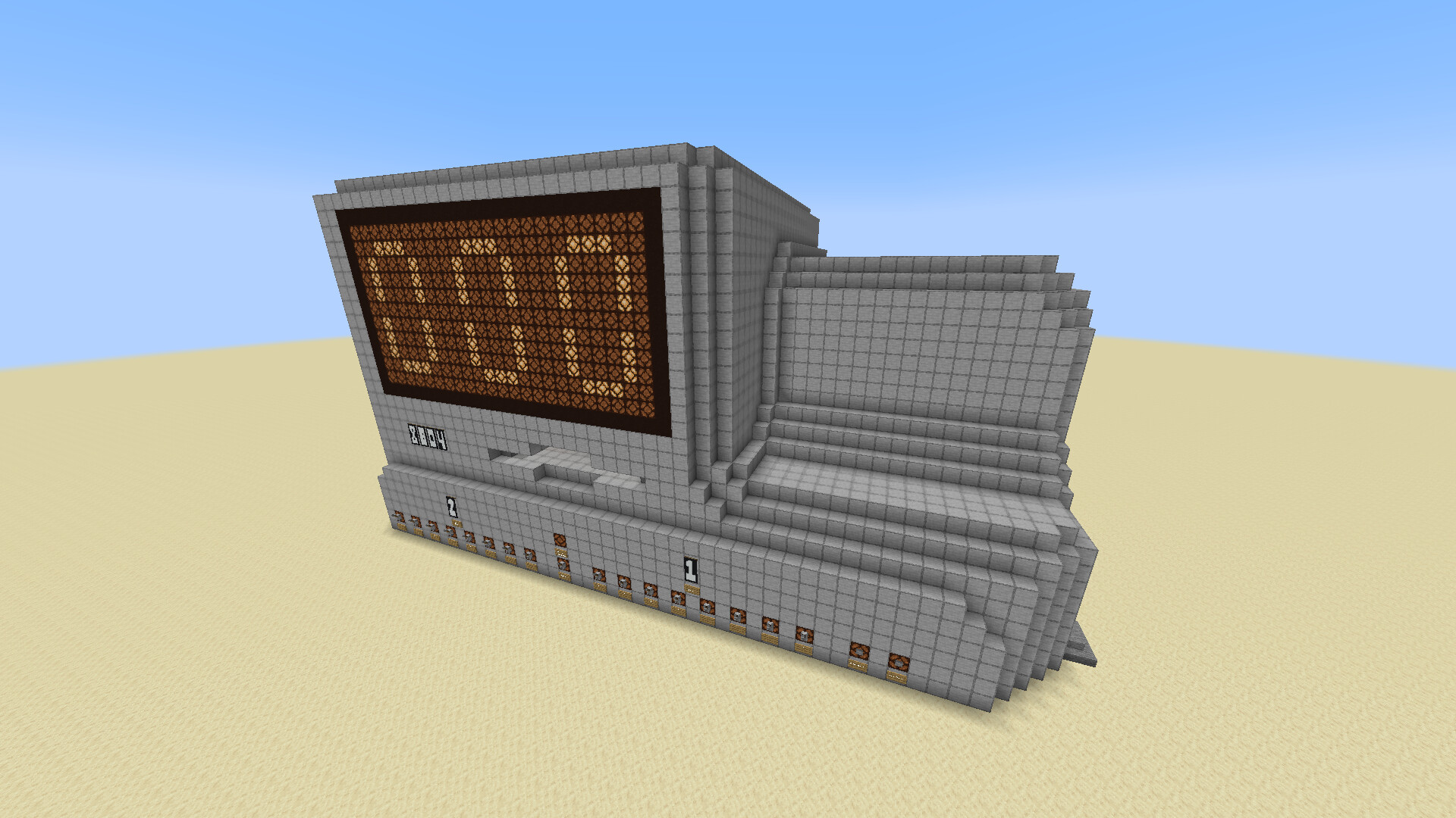 8-Bit Calculator 8B04 (1.19) Minecraft Map