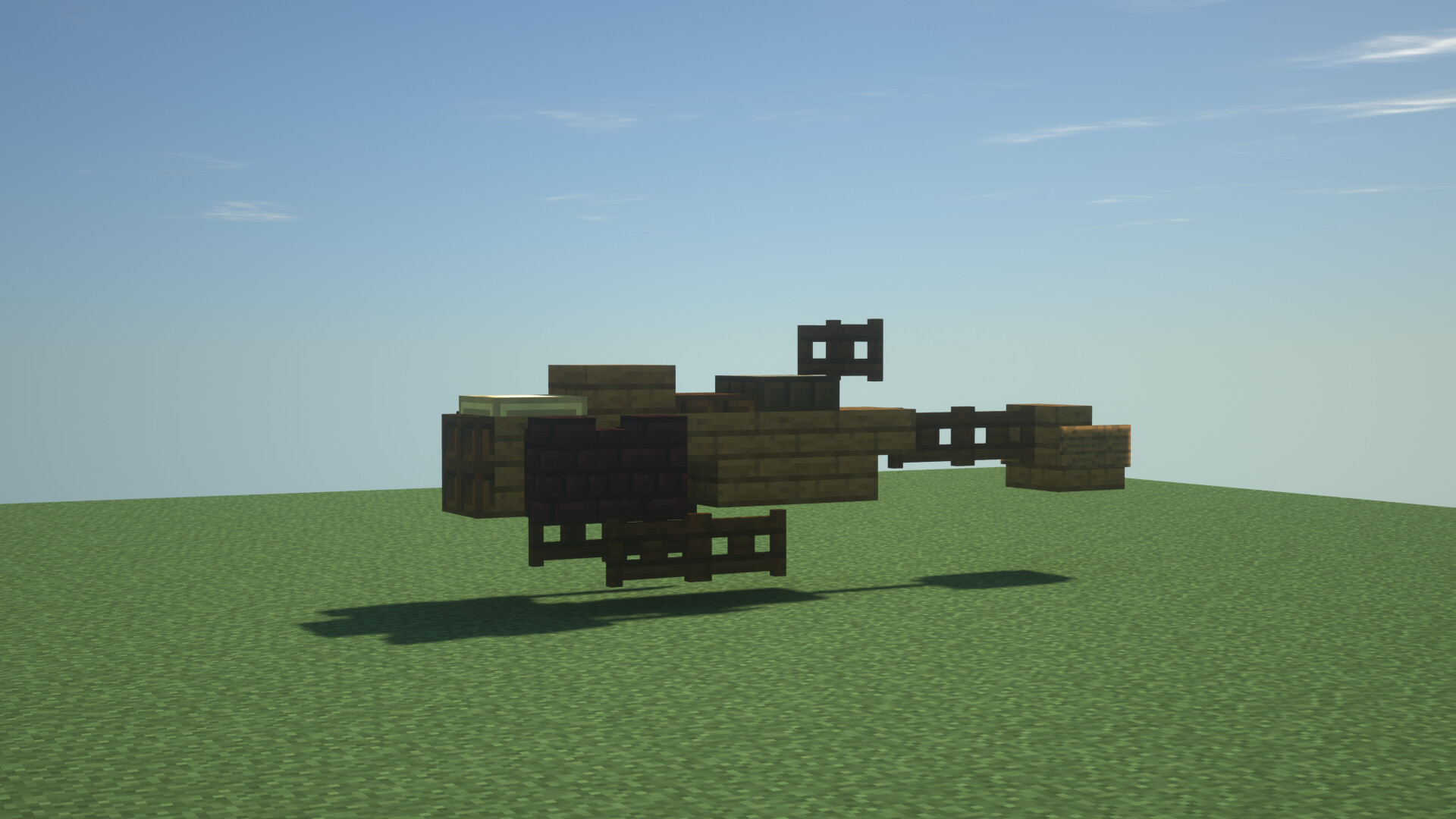 Star Wars: 74-Z Speeder Bike Minecraft Map