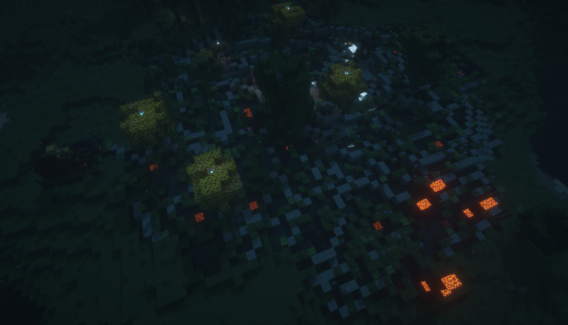 The Deserted Lush Mines Minecraft Map