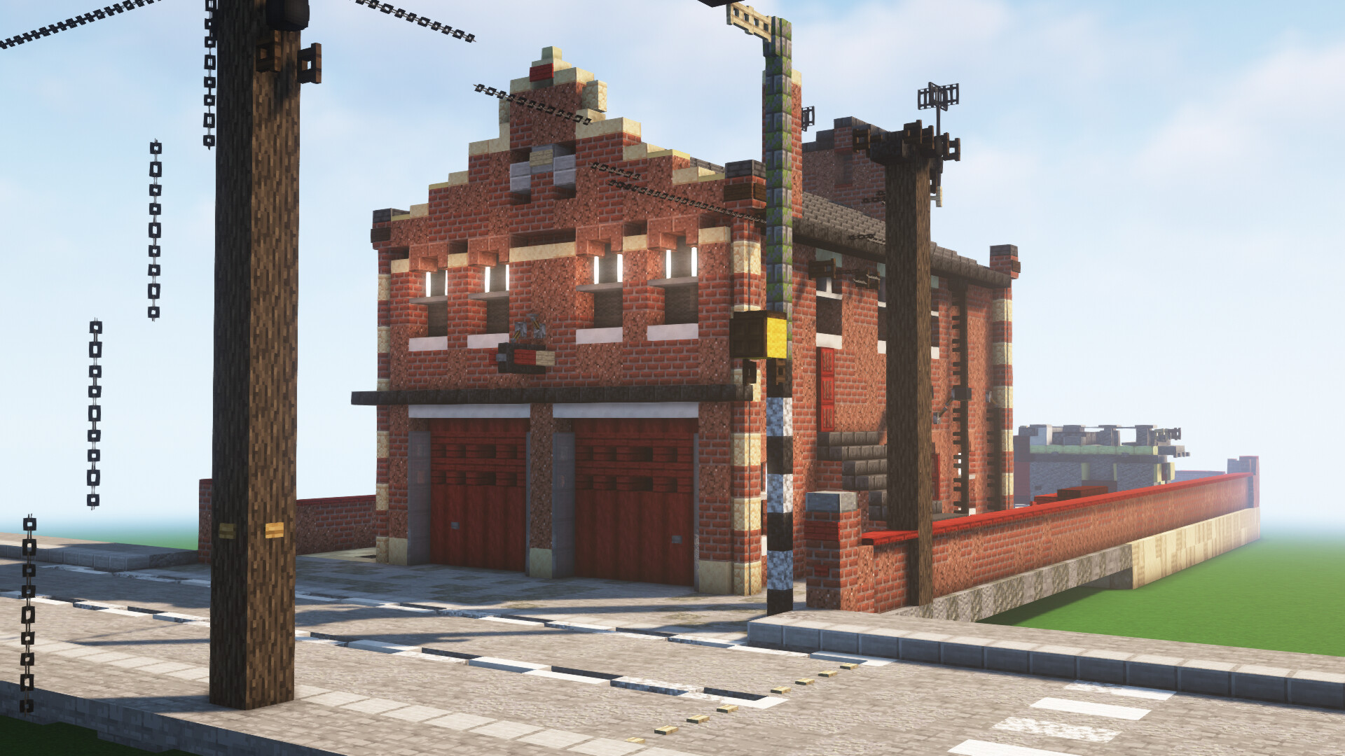 Wallingford Fire Station, Oxfordshire, England Minecraft Map