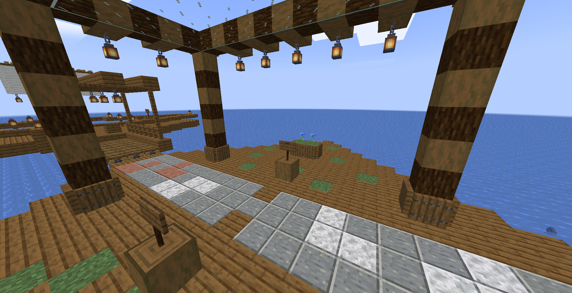 Lobby For Server - Ship Theme Minecraft Map
