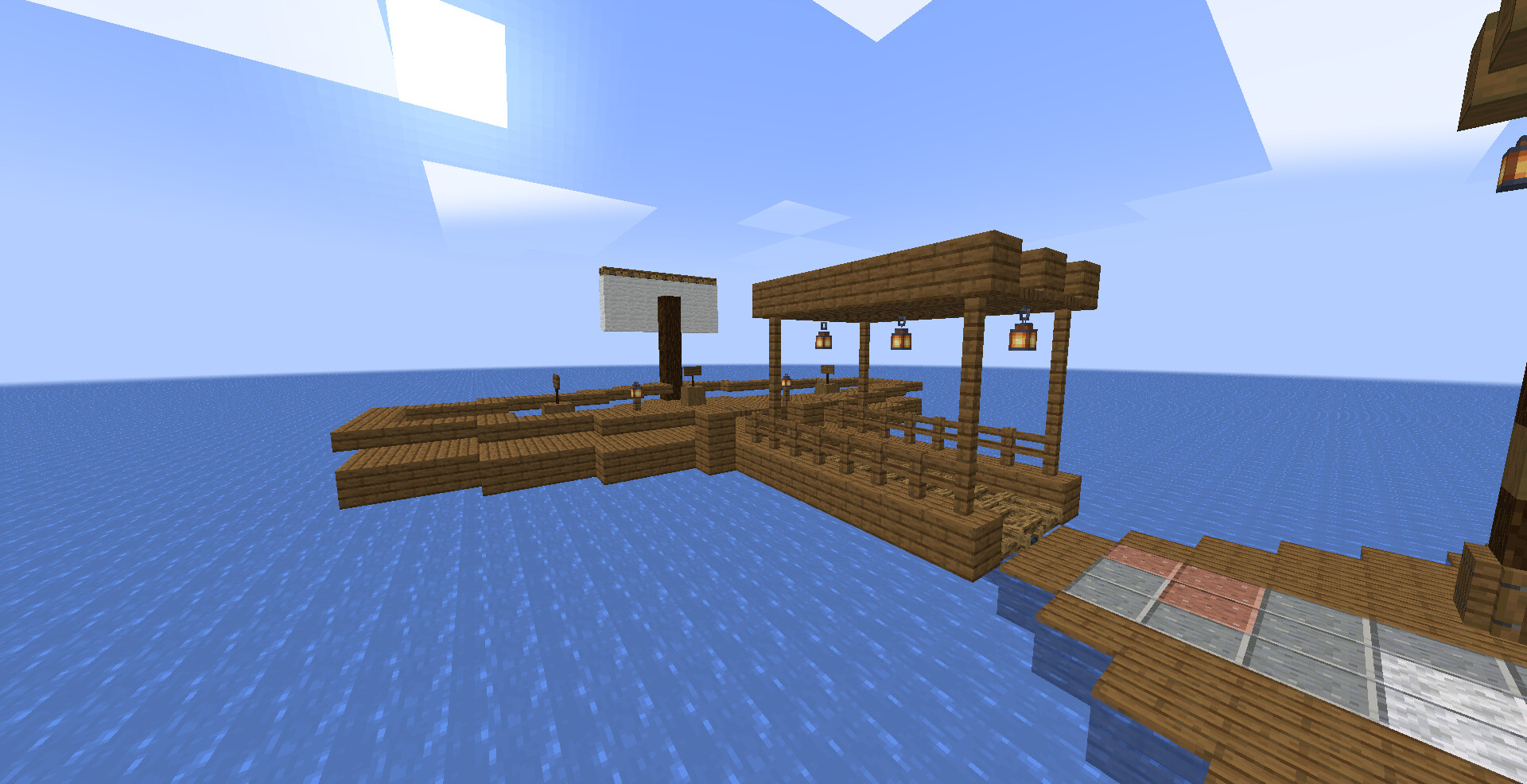 Lobby For Server - Ship Theme Minecraft Map