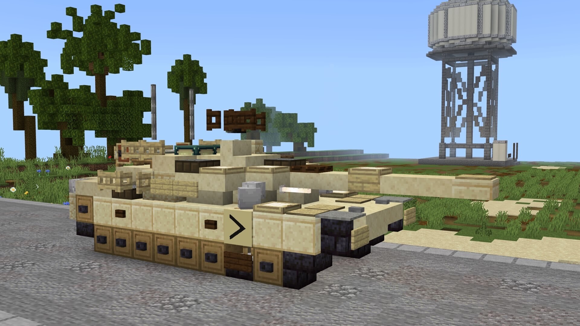 M1a2 Abrams 1.5:1 Minecraft Map
