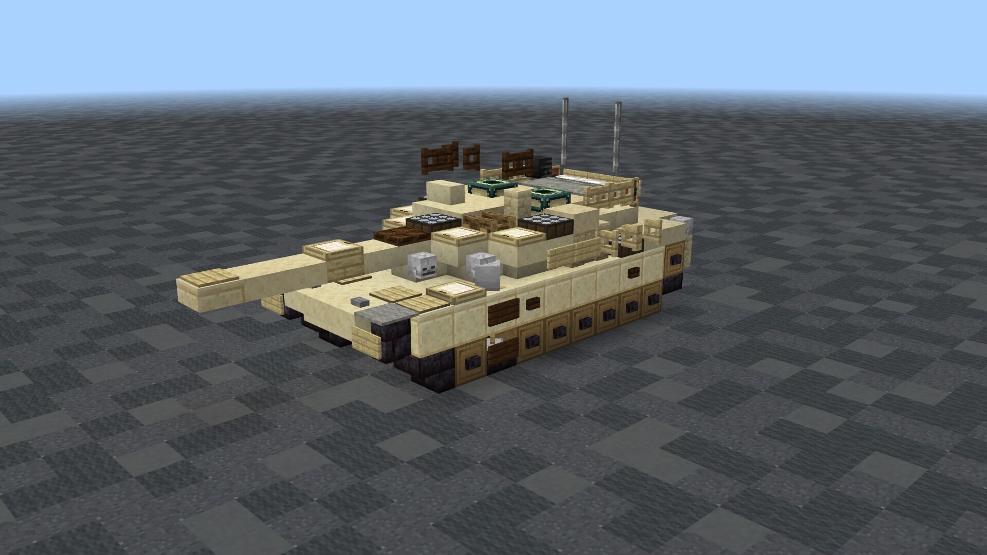 M1a2 Abrams 1.5:1 Minecraft Map