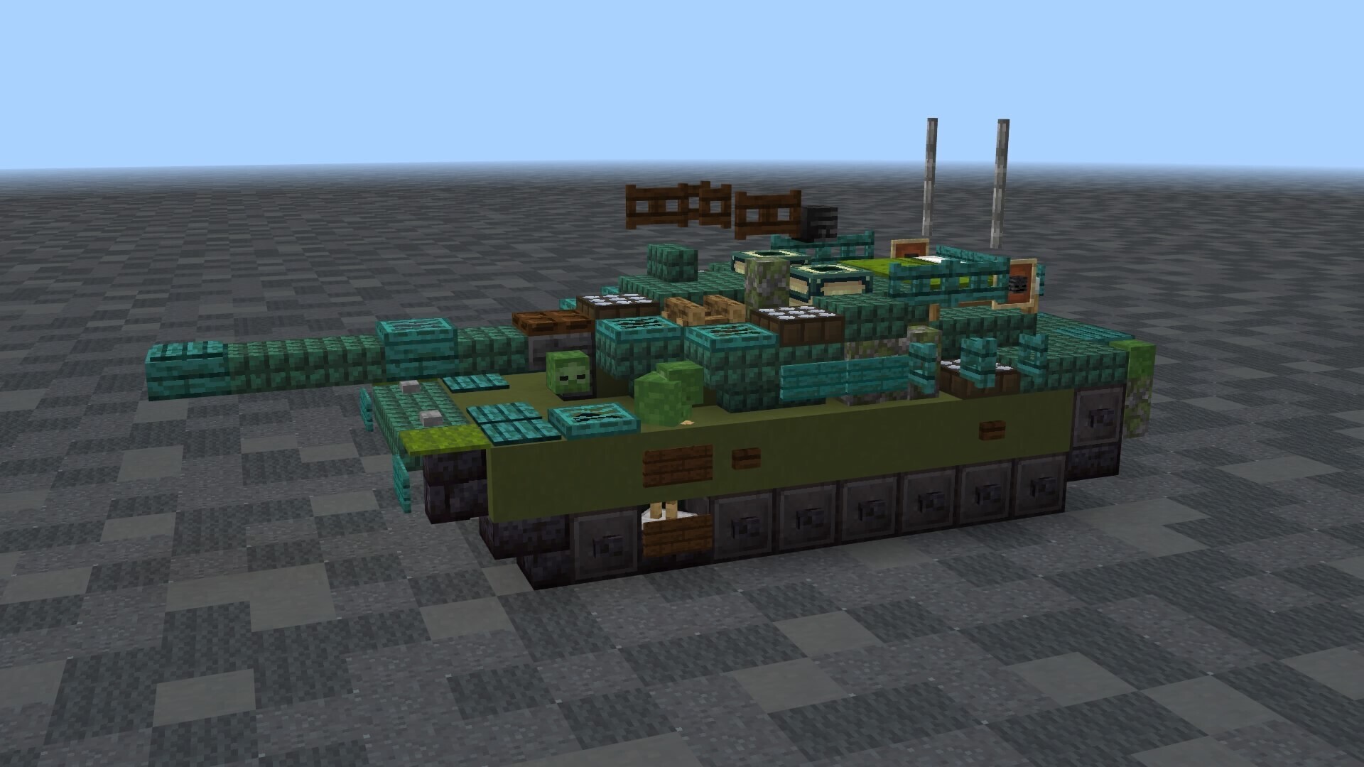 M1a2 Abrams 1.5:1 Minecraft Map