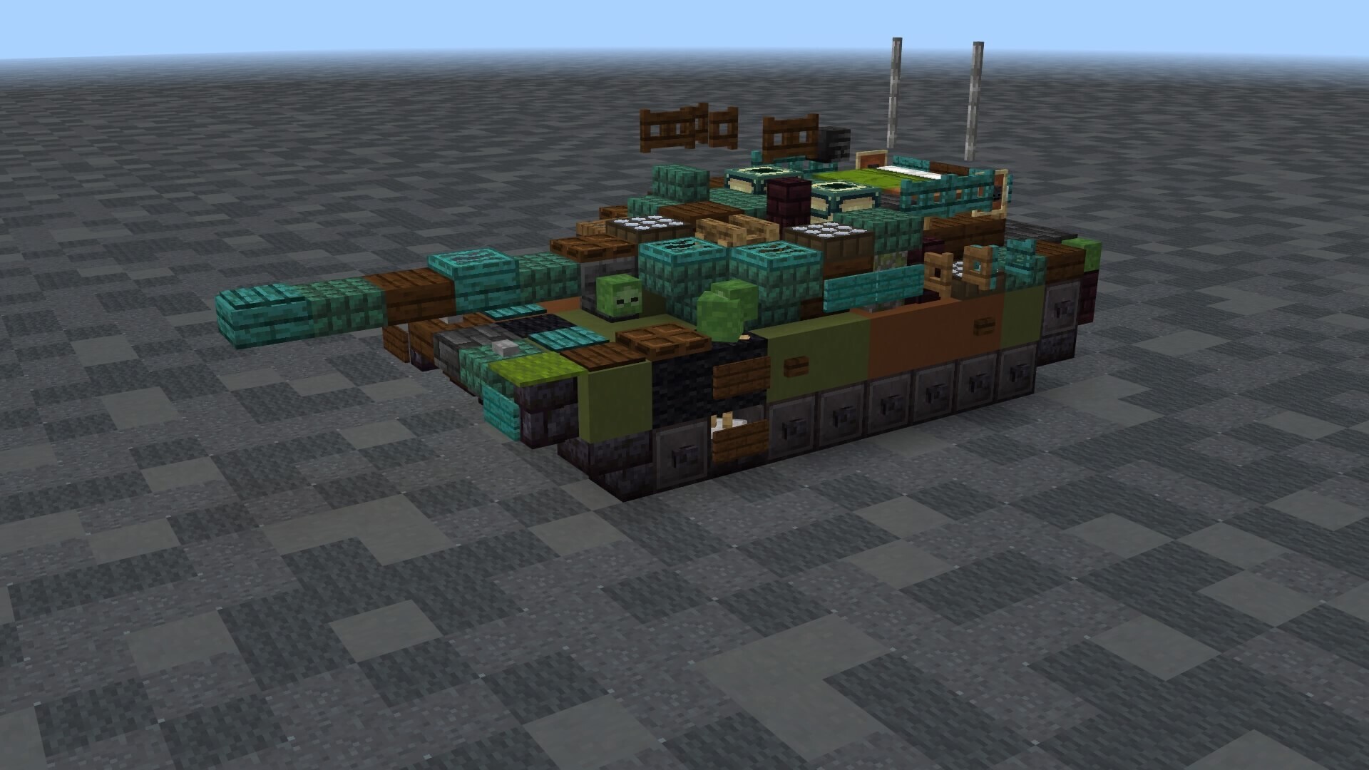 M1a2 Abrams 1.5:1 Minecraft Map