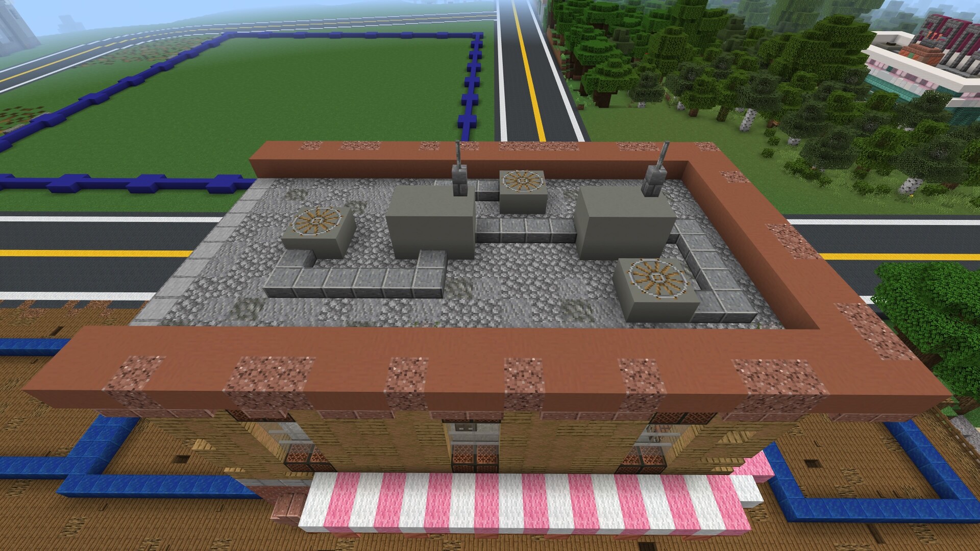 Old Cone Ice Cream Emporium Minecraft Map