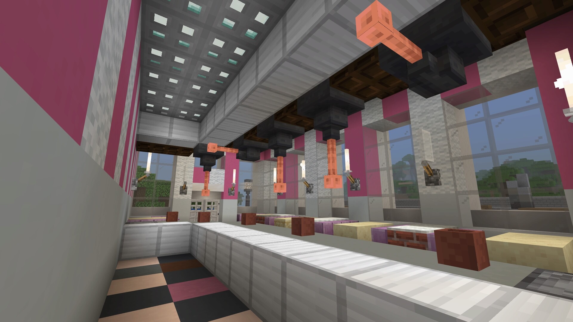 Old Cone Ice Cream Emporium Minecraft Map