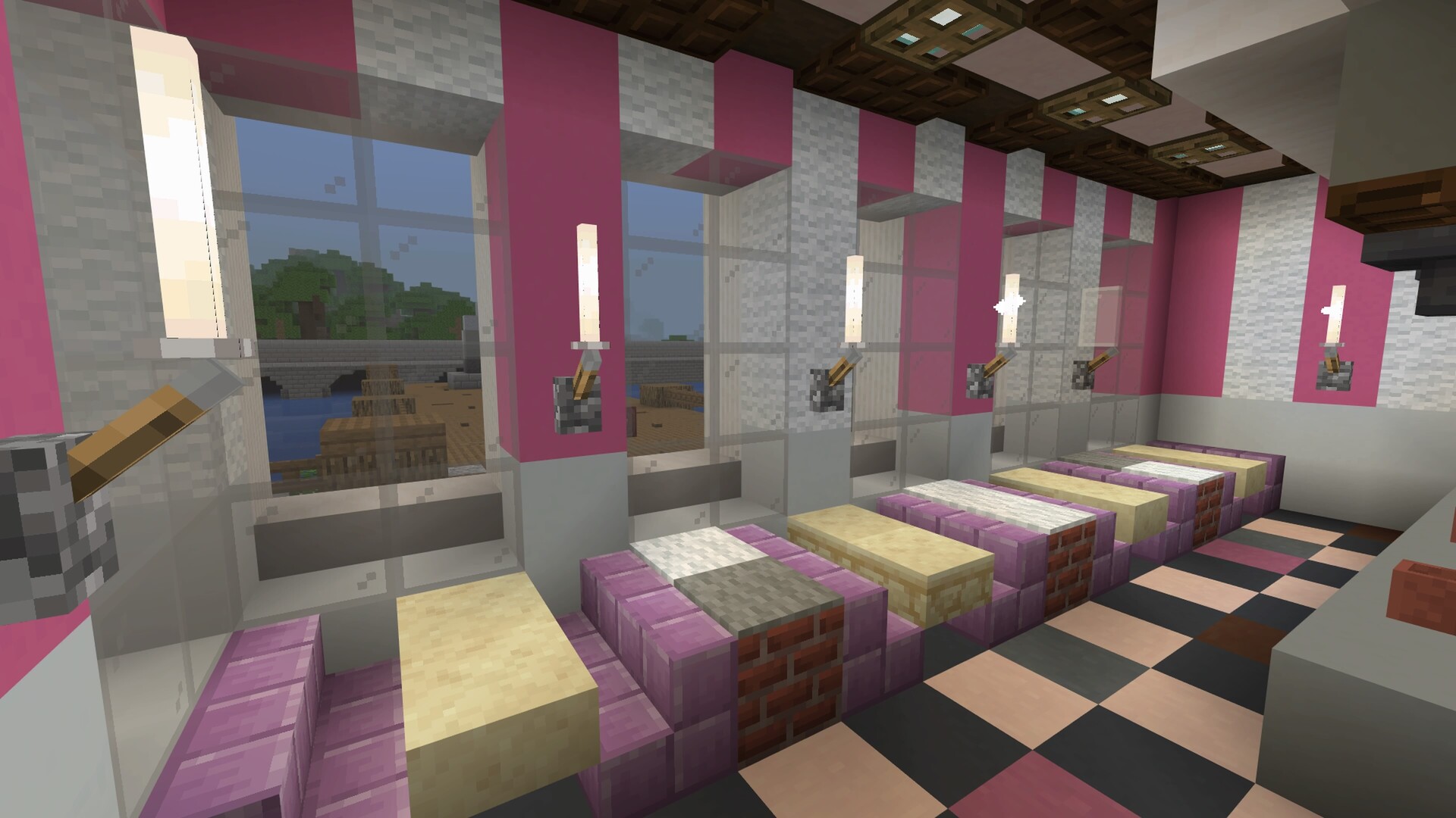 Old Cone Ice Cream Emporium Minecraft Map