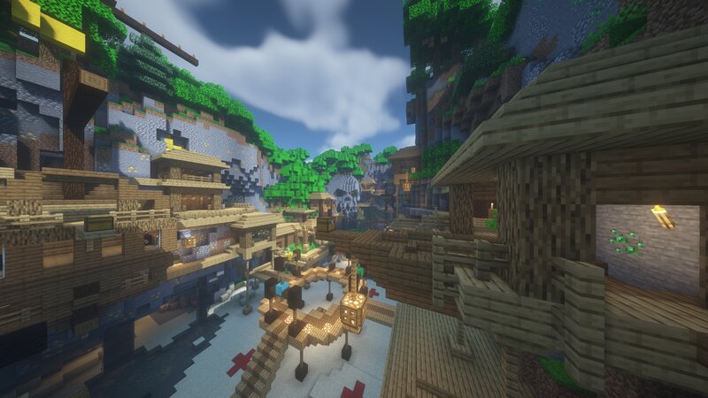 Minecraft Battle Mode: Cove Large+ Download - (Bedrock) Minecraft Map