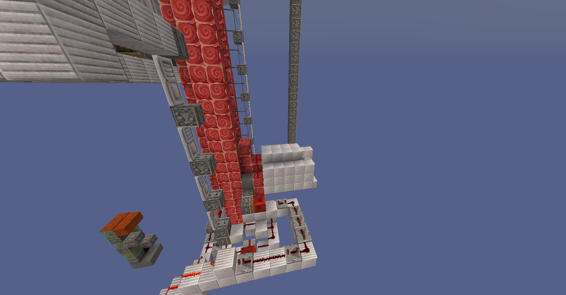 Elevator in Minecraft with doors Minecraft Map