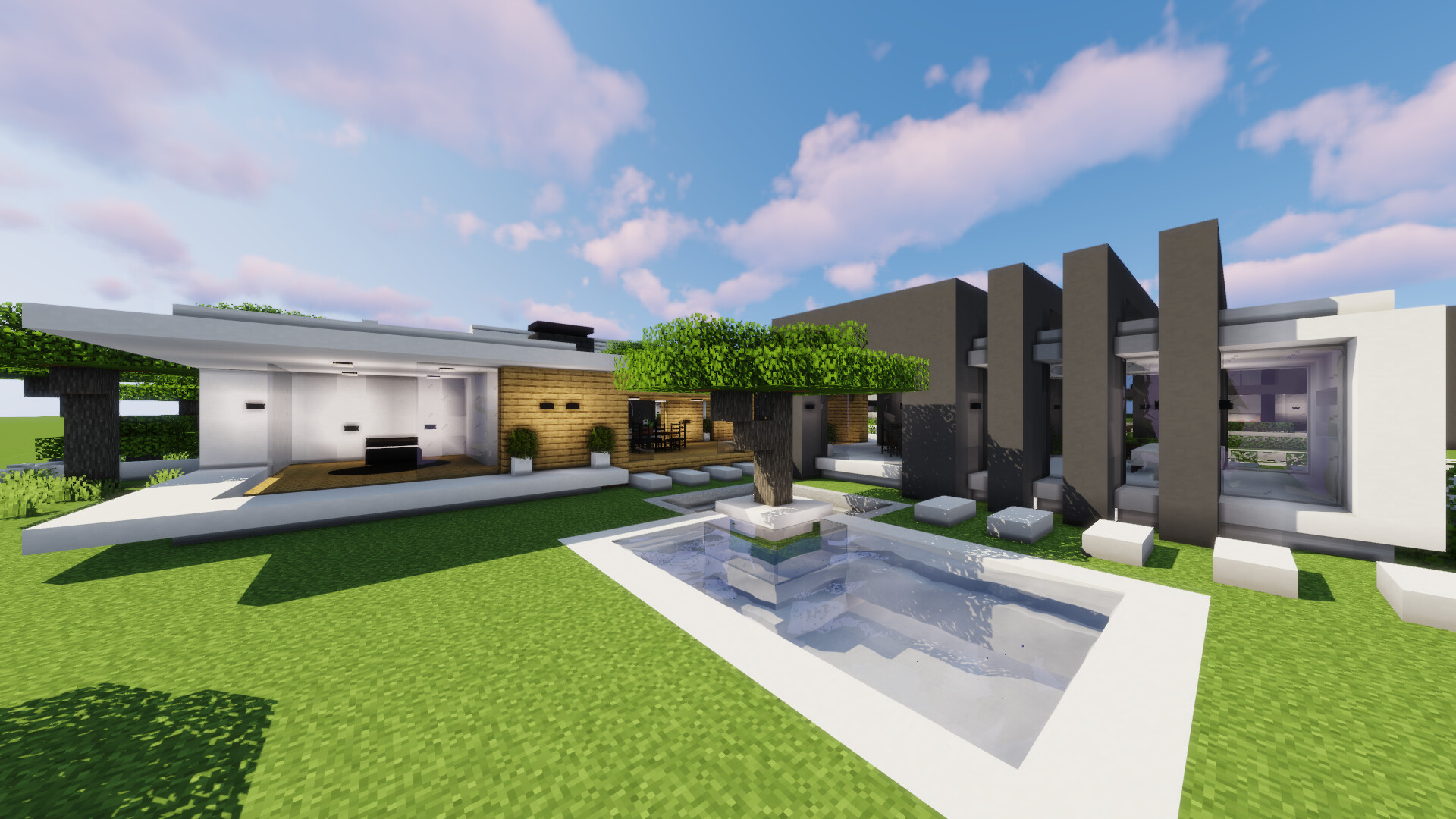 Minecraft Modern House Minecraft Map