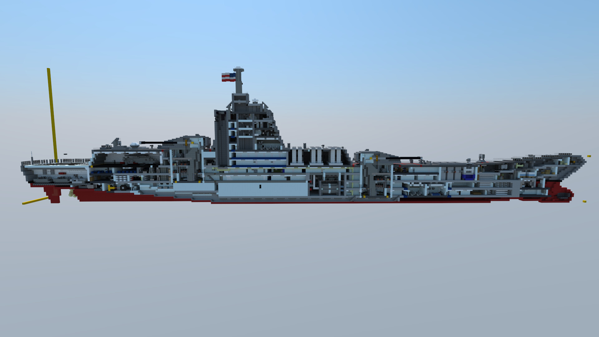 BB-64 USS Arizona - Arizona-Class Arsenal Ship Minecraft Map