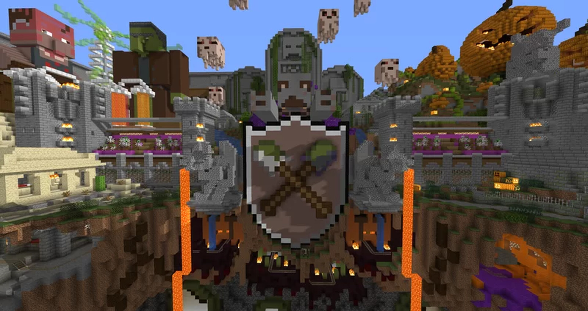 All Legacy Tumble Minigame Arena's Minecraft Map