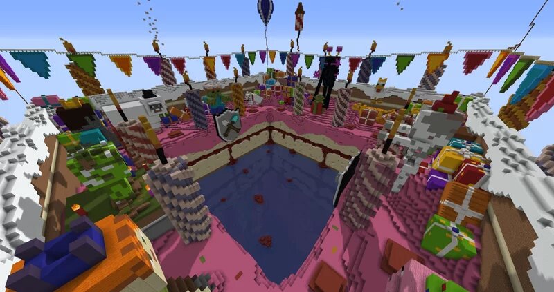 All Legacy Tumble Minigame Arena's Minecraft Map