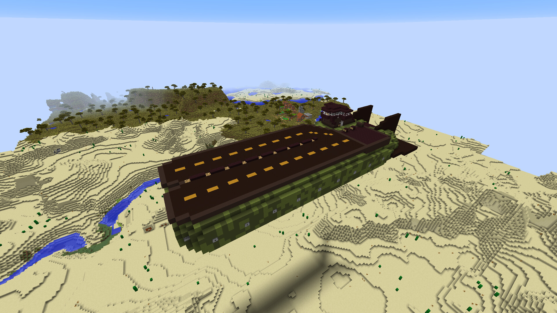 Fully Functional Movecraft Carrier Minecraft Map