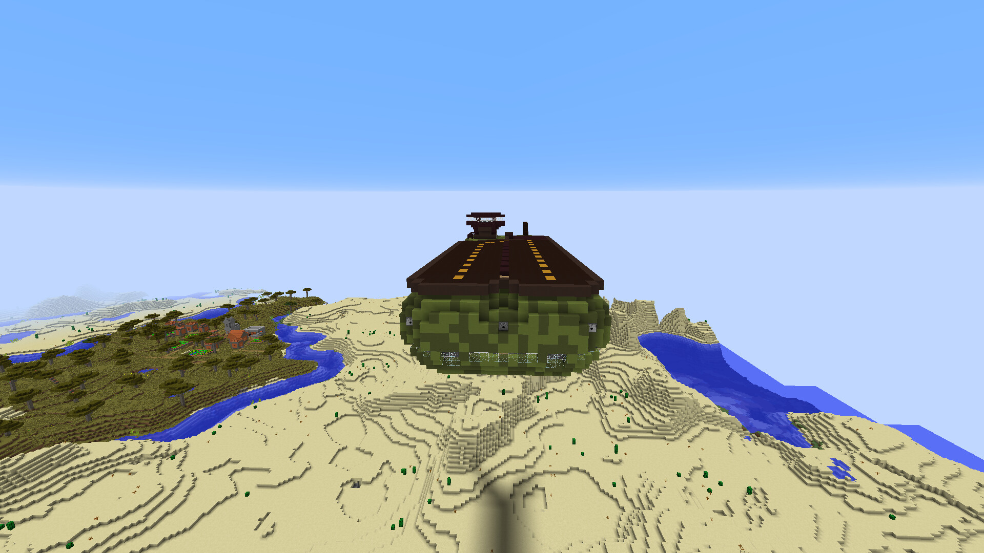 Fully Functional Movecraft Carrier Minecraft Map