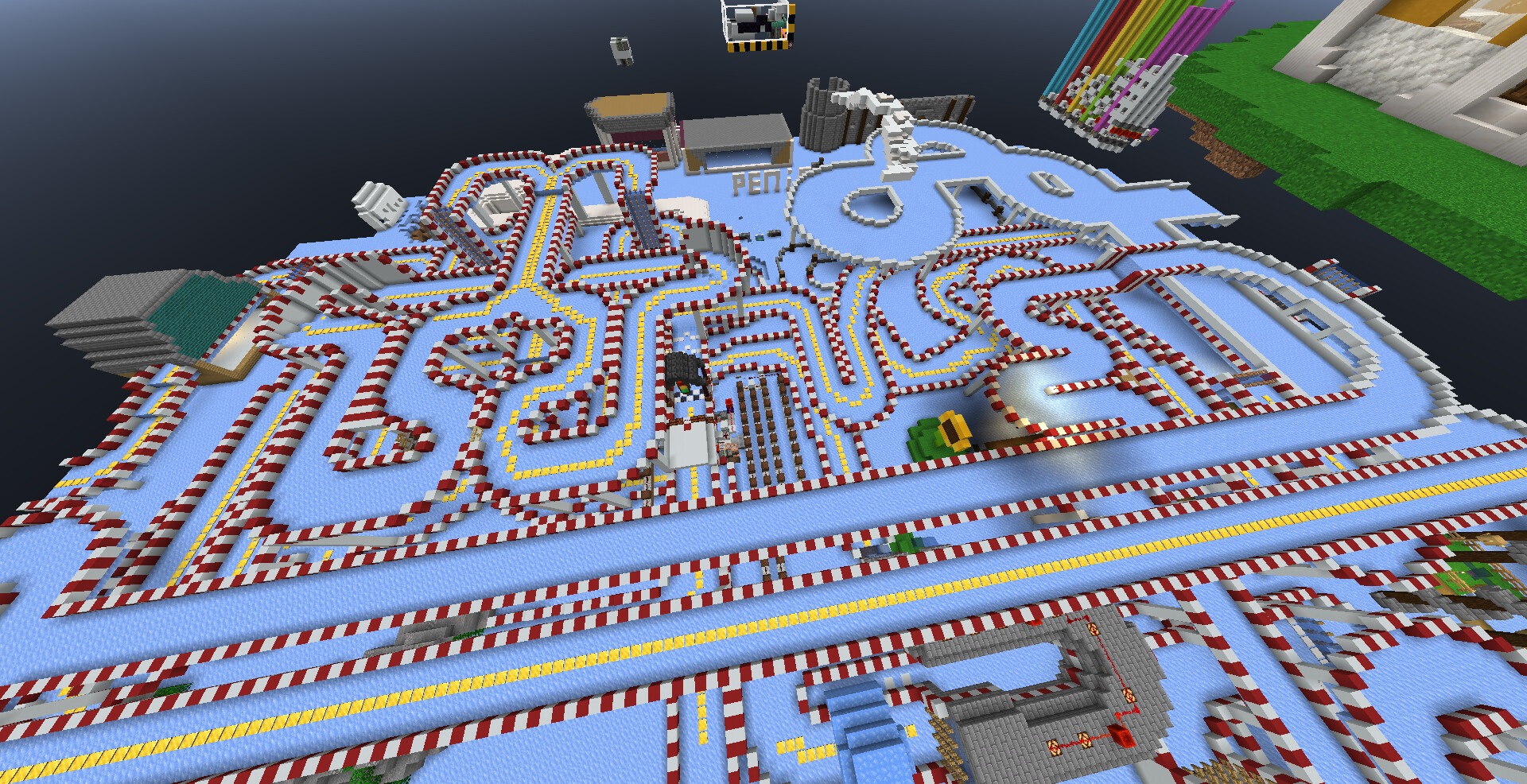 About 5 min long ice boat track. Its my entire creative world lol ...