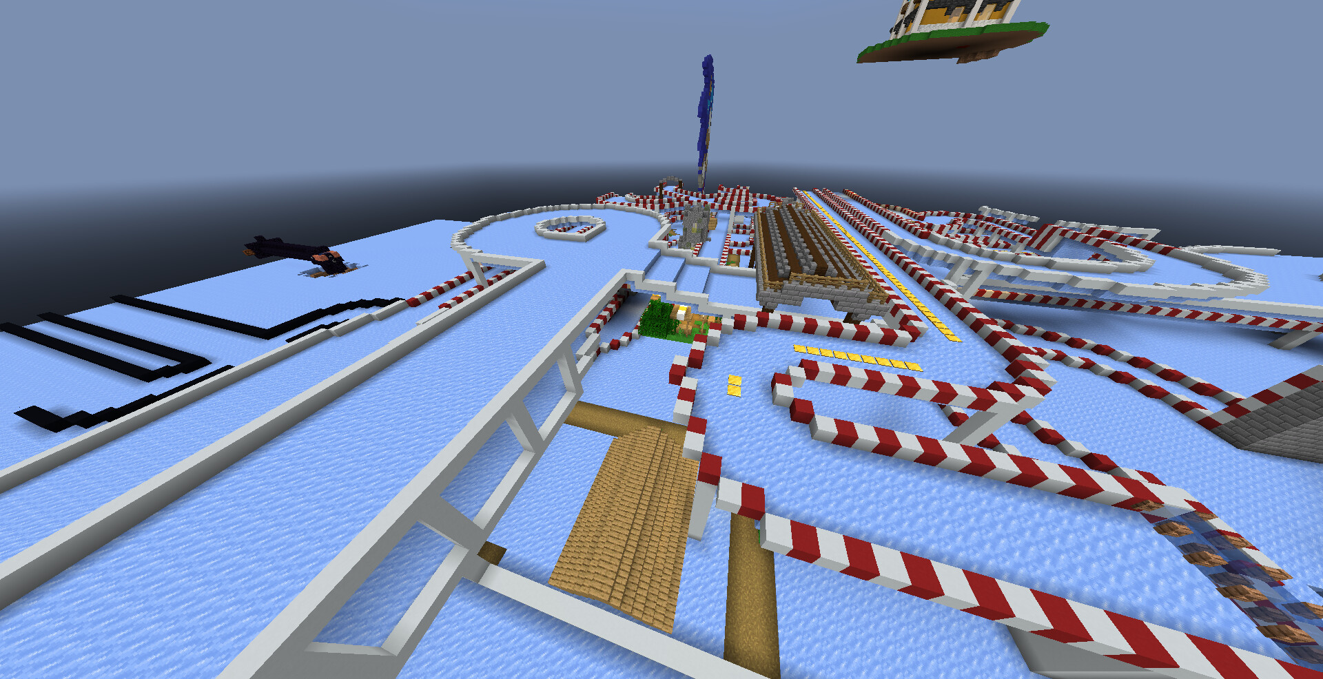 About 5 min long ice boat track. Its my entire creative world lol ...