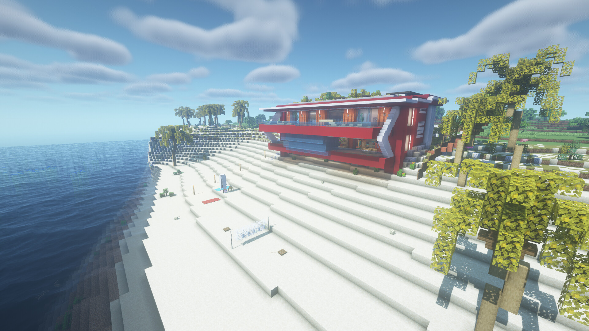 BeachFront House Minecraft Map
