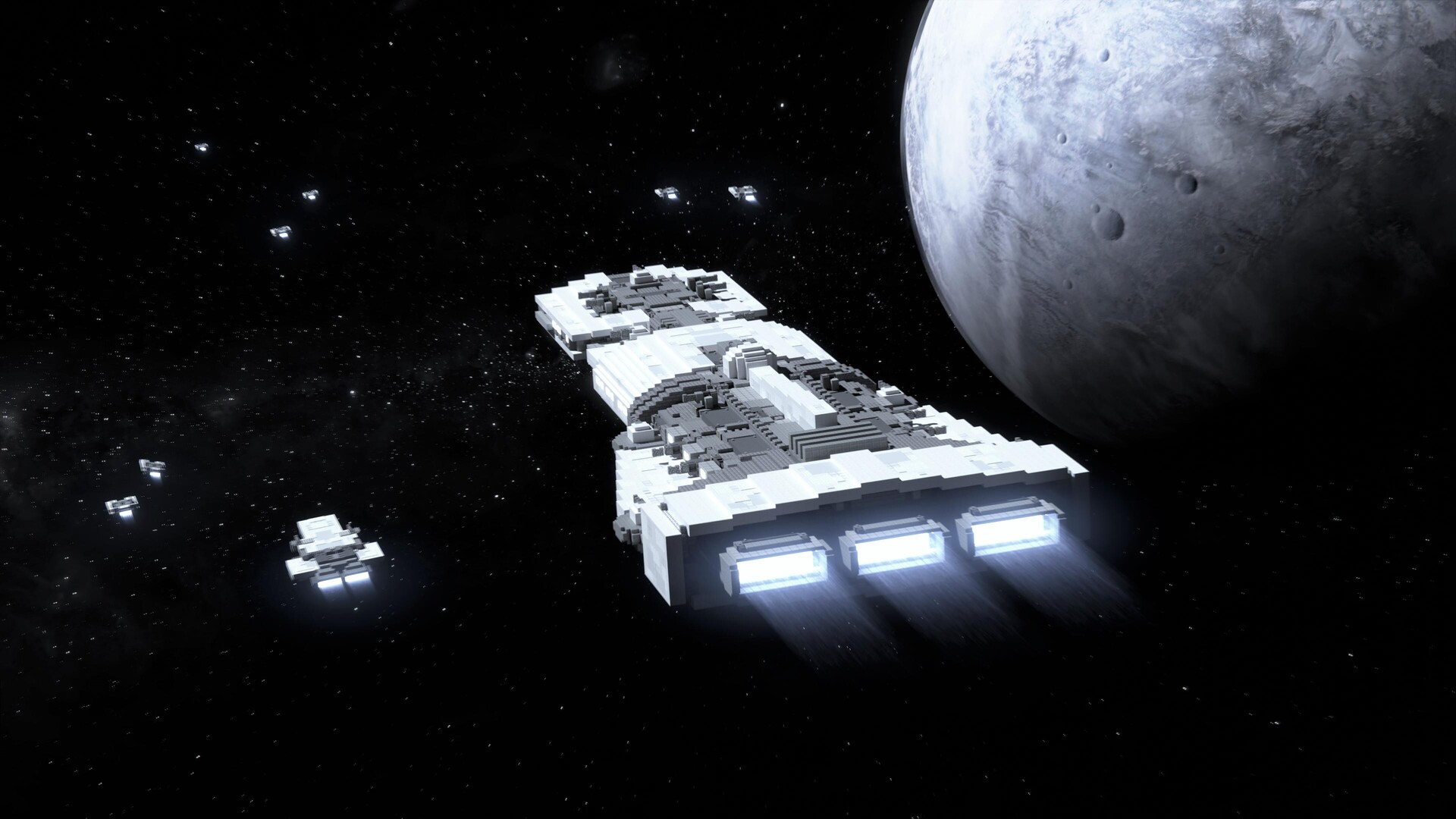 Eerie-class patrol cruiser Minecraft Map