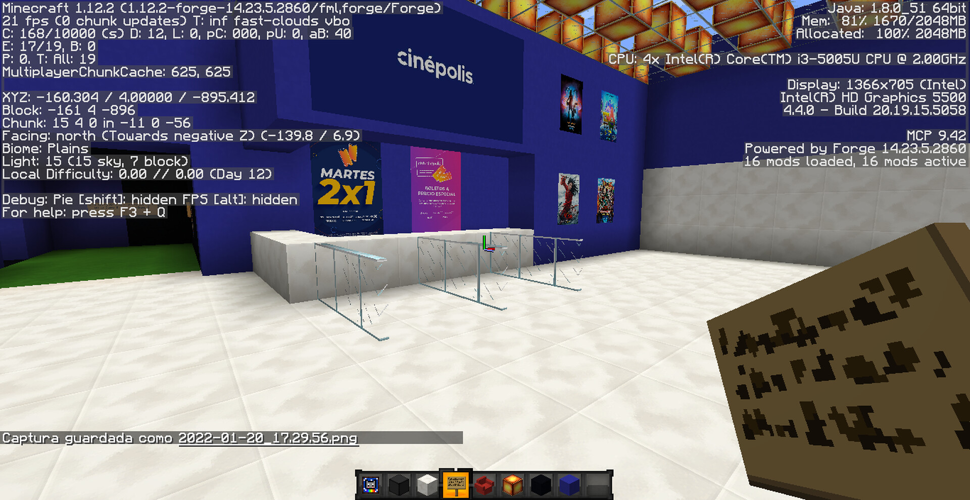 Cinepolis Minecraft Demo 1 Minecraft Map