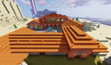 Monastery Minecraft Maps with Downloadable Schematic