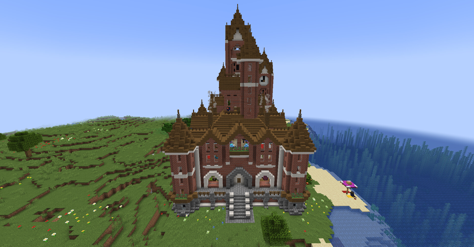 The Grand Mansion of moos Minecraft Map