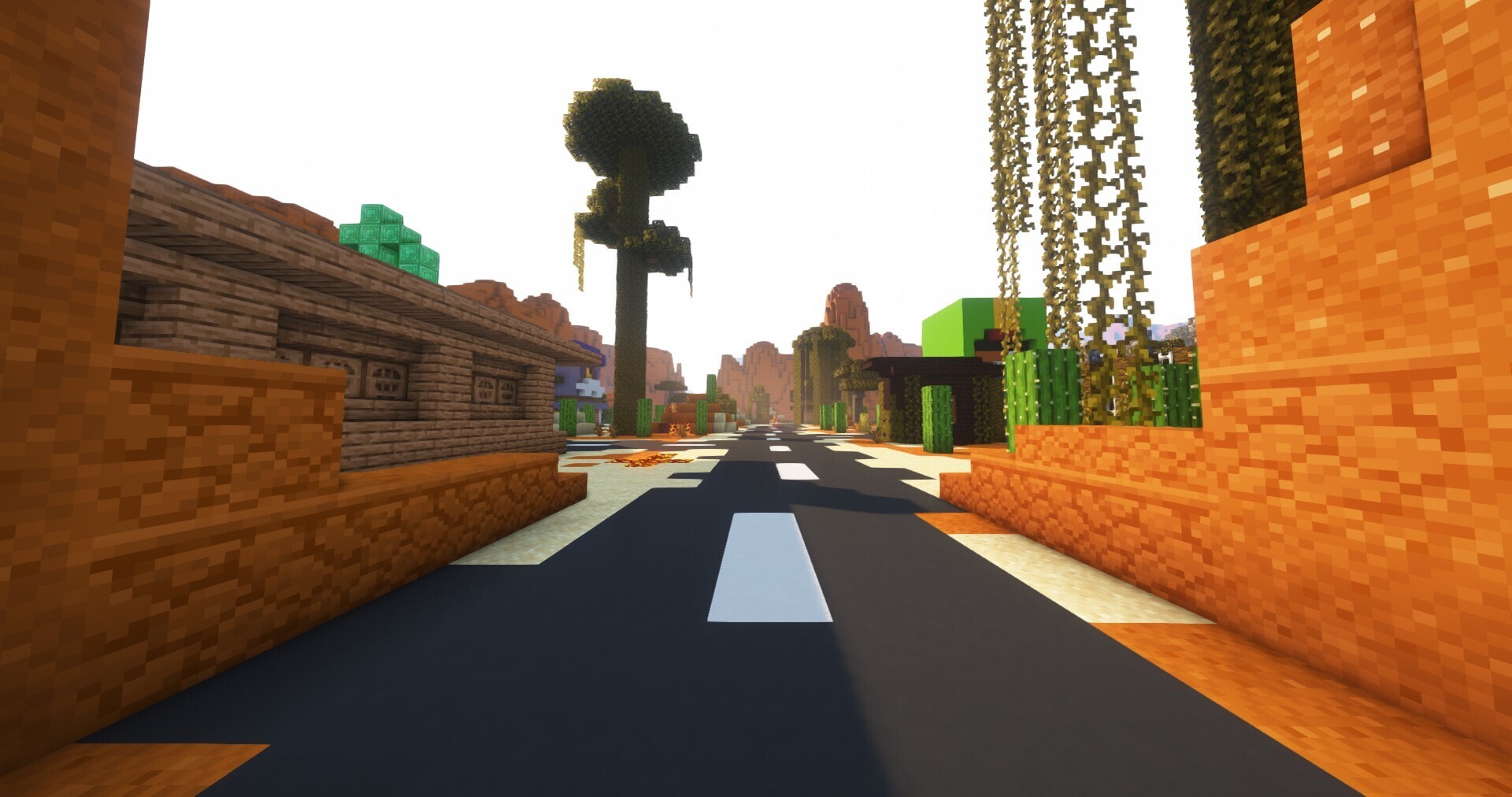 Brawl Town in MInecraft Minecraft Map