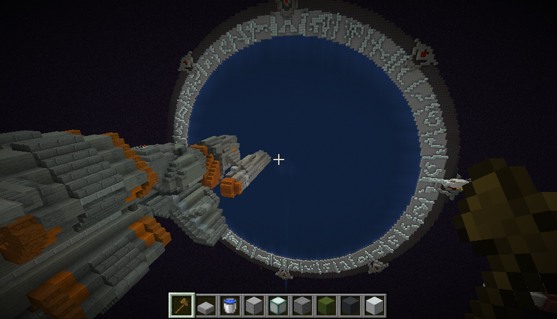 Large Stargate with Simbols Minecraft Map