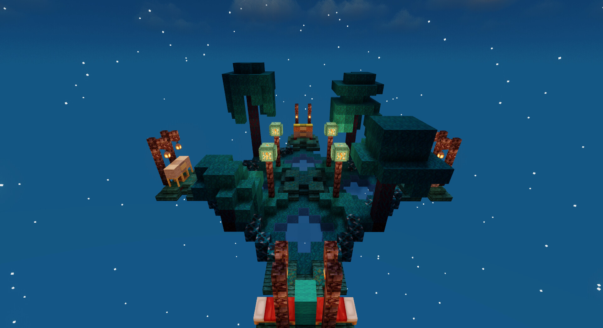 Warped Lobby Minecraft Map