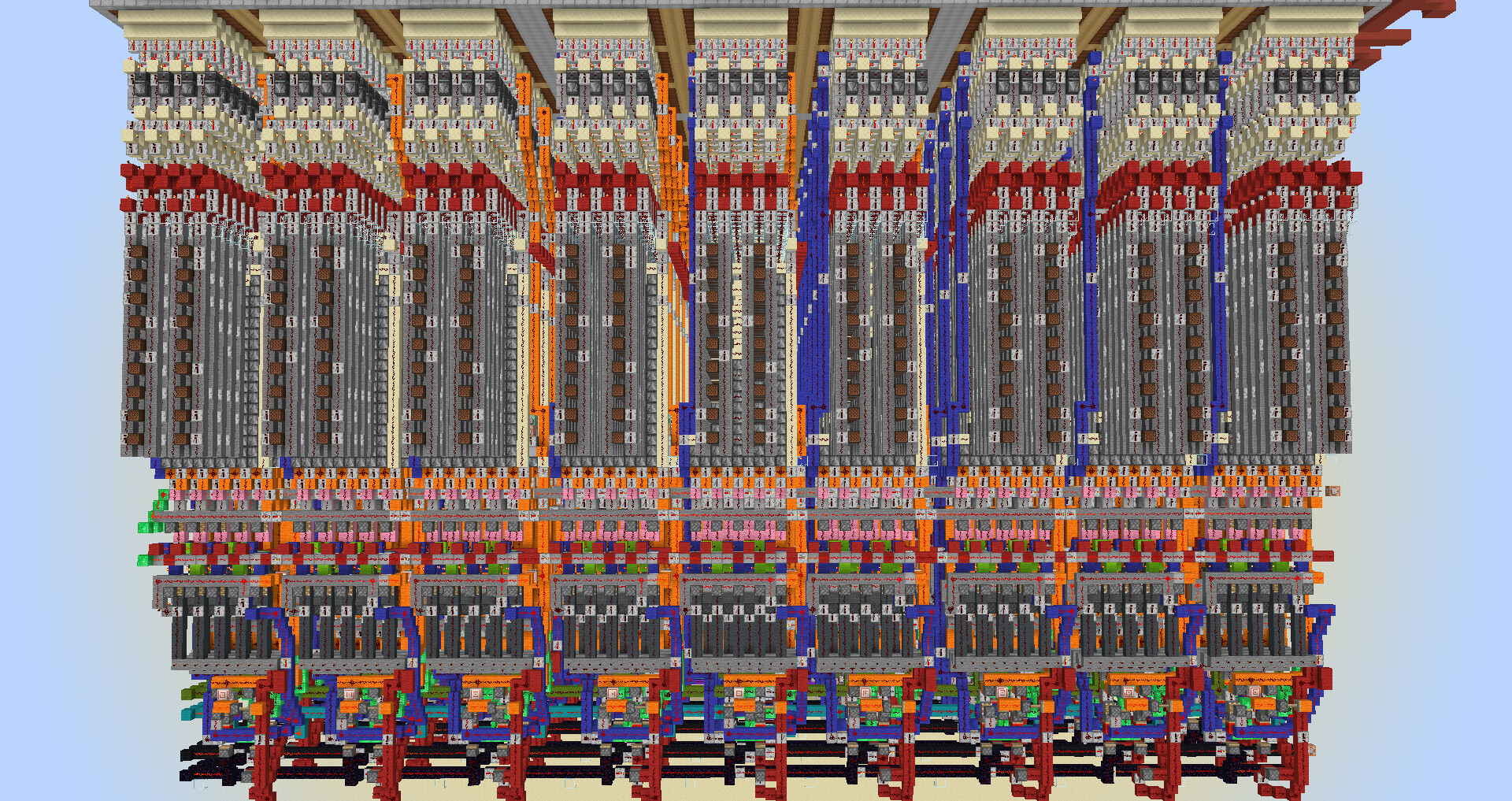 Redstone sudoku machine Minecraft Map