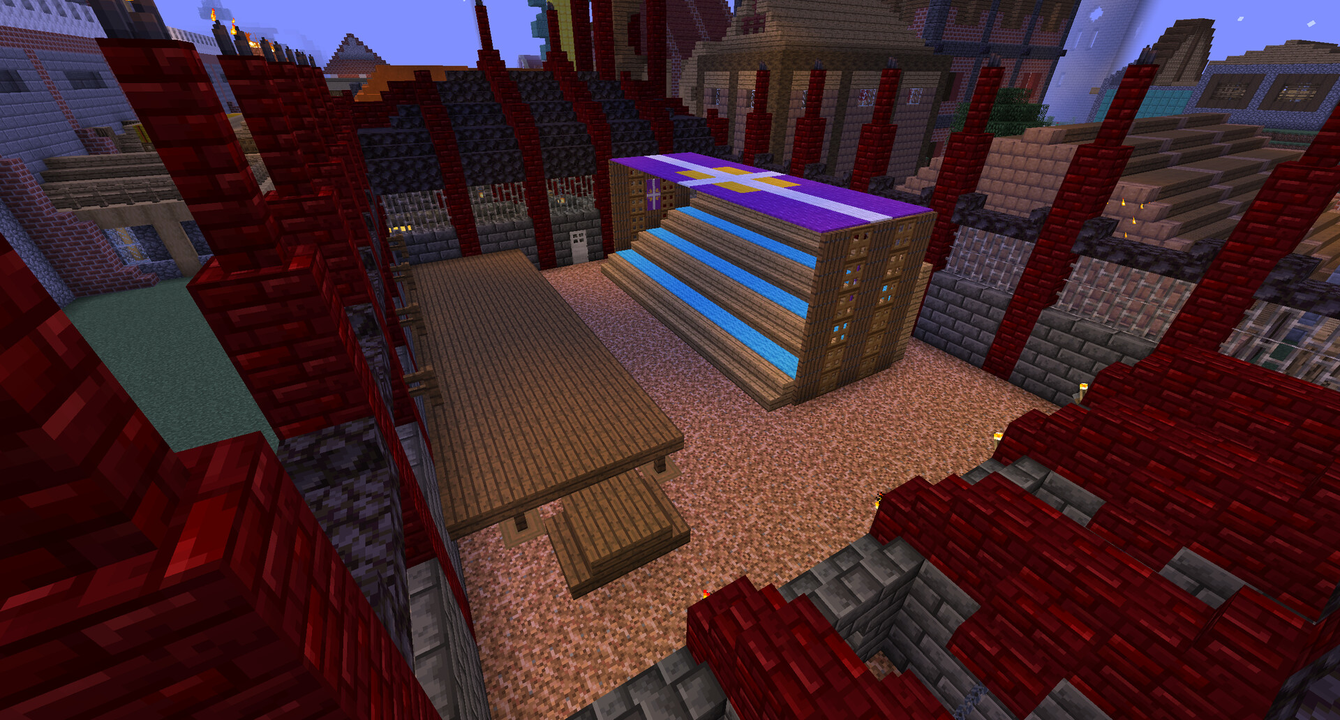 Slave Stock Exchange of Marsylla Minecraft Map