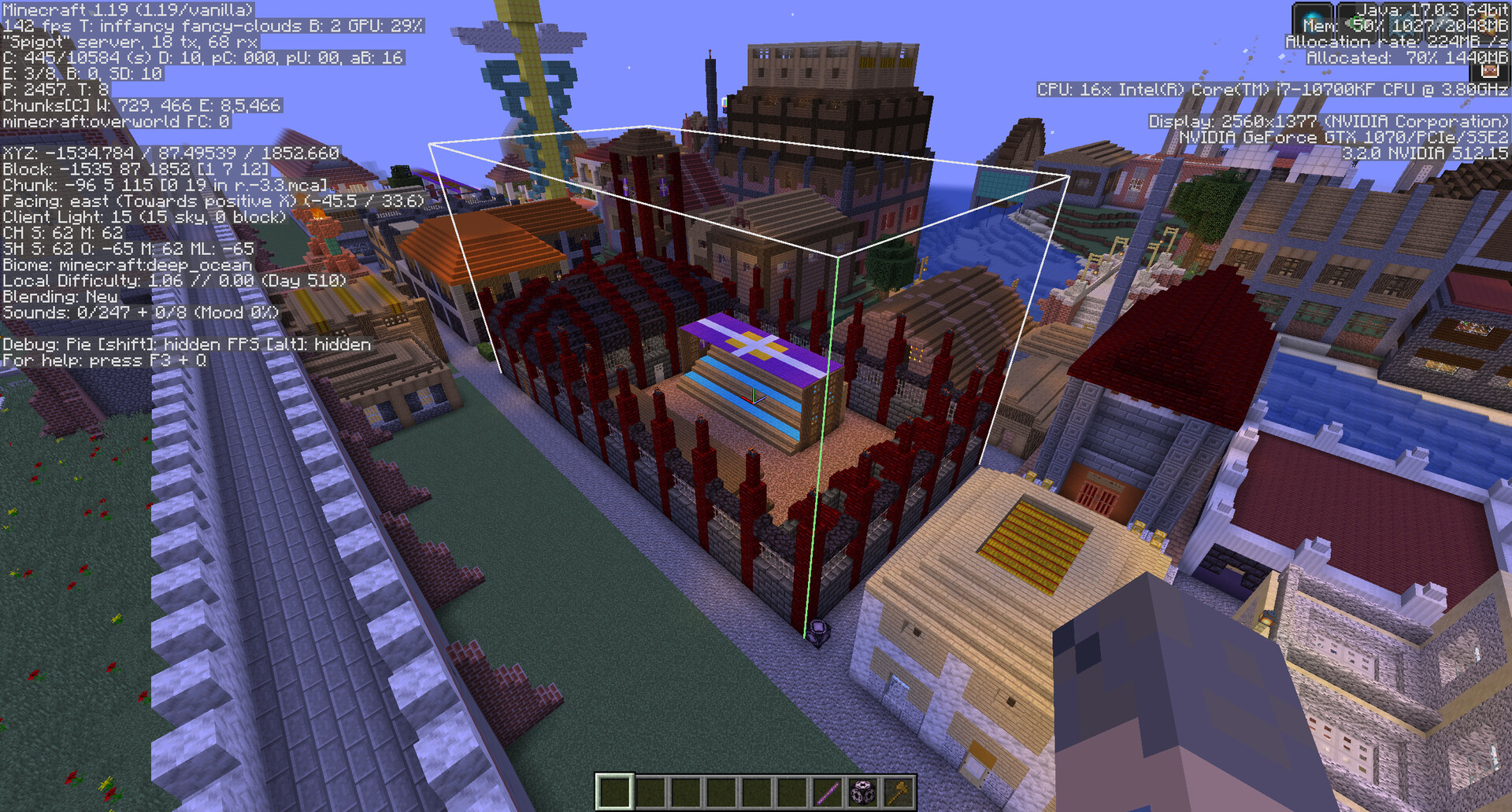 Slave Stock Exchange of Marsylla Minecraft Map