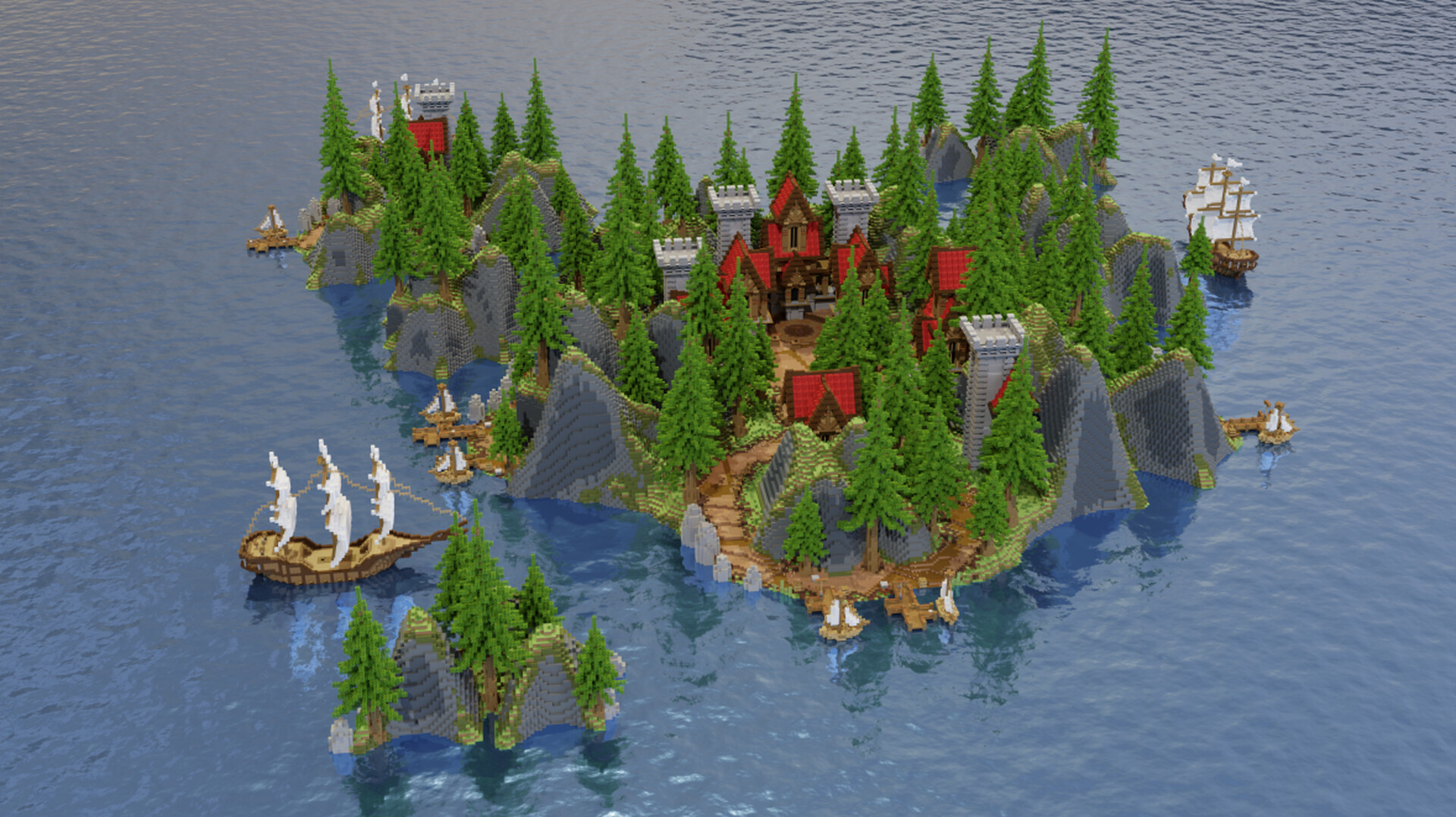 Rystone - Skyblock Lobby (Download) Minecraft Map