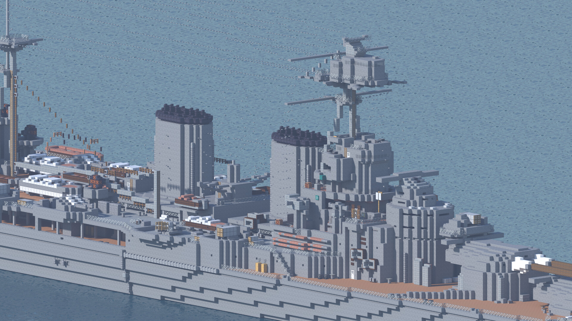 HMS Hood (1941) Minecraft Map