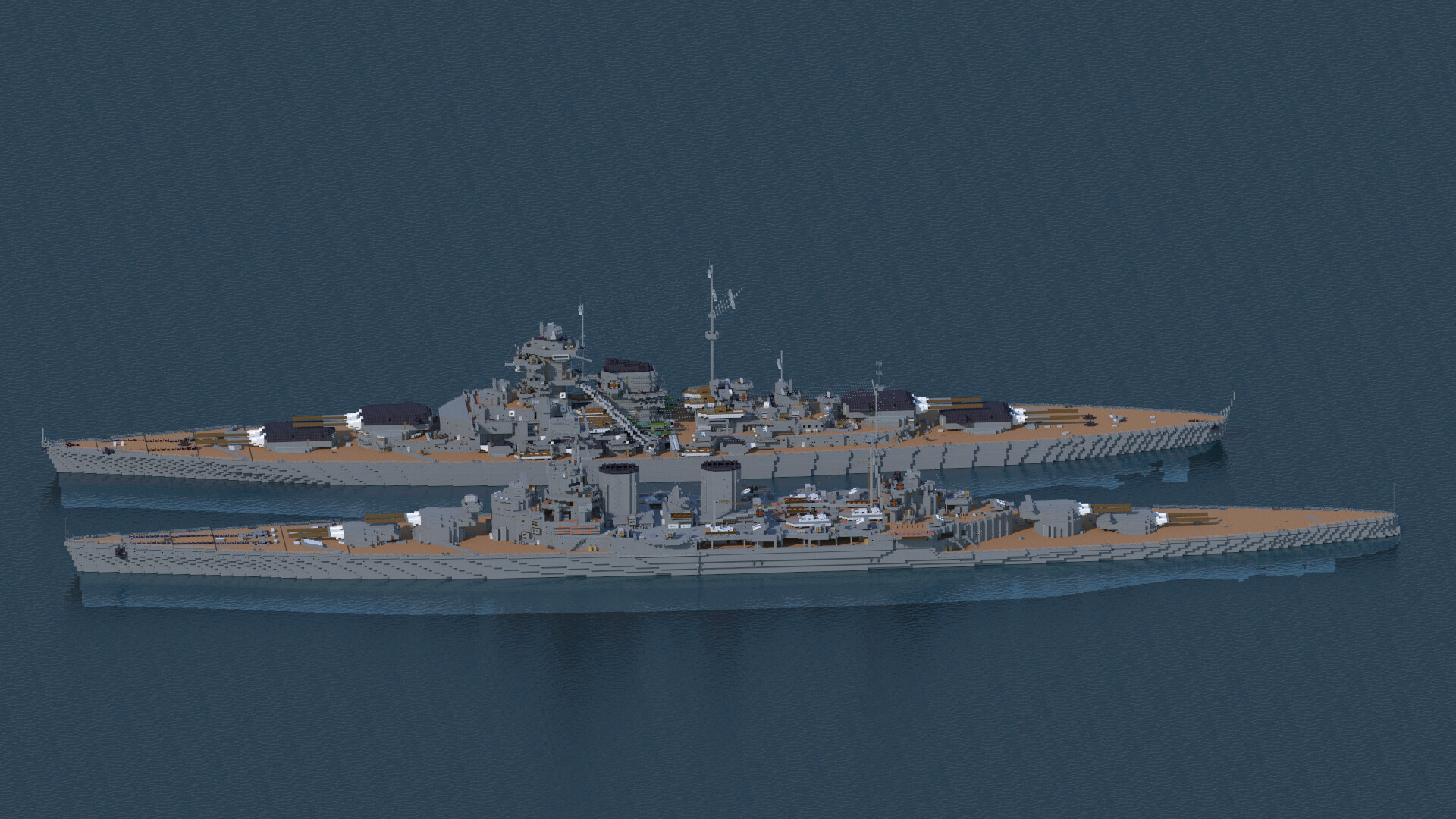 HMS Hood (1941) Minecraft Map