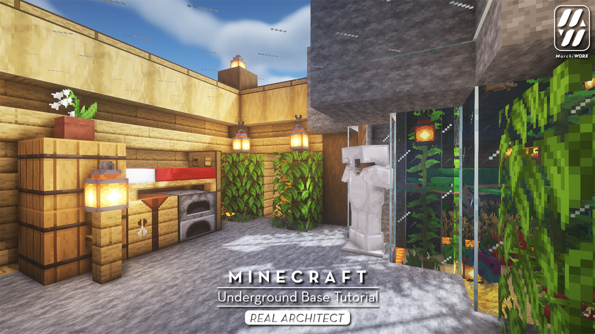 Minecraft Underground House Minecraft Map