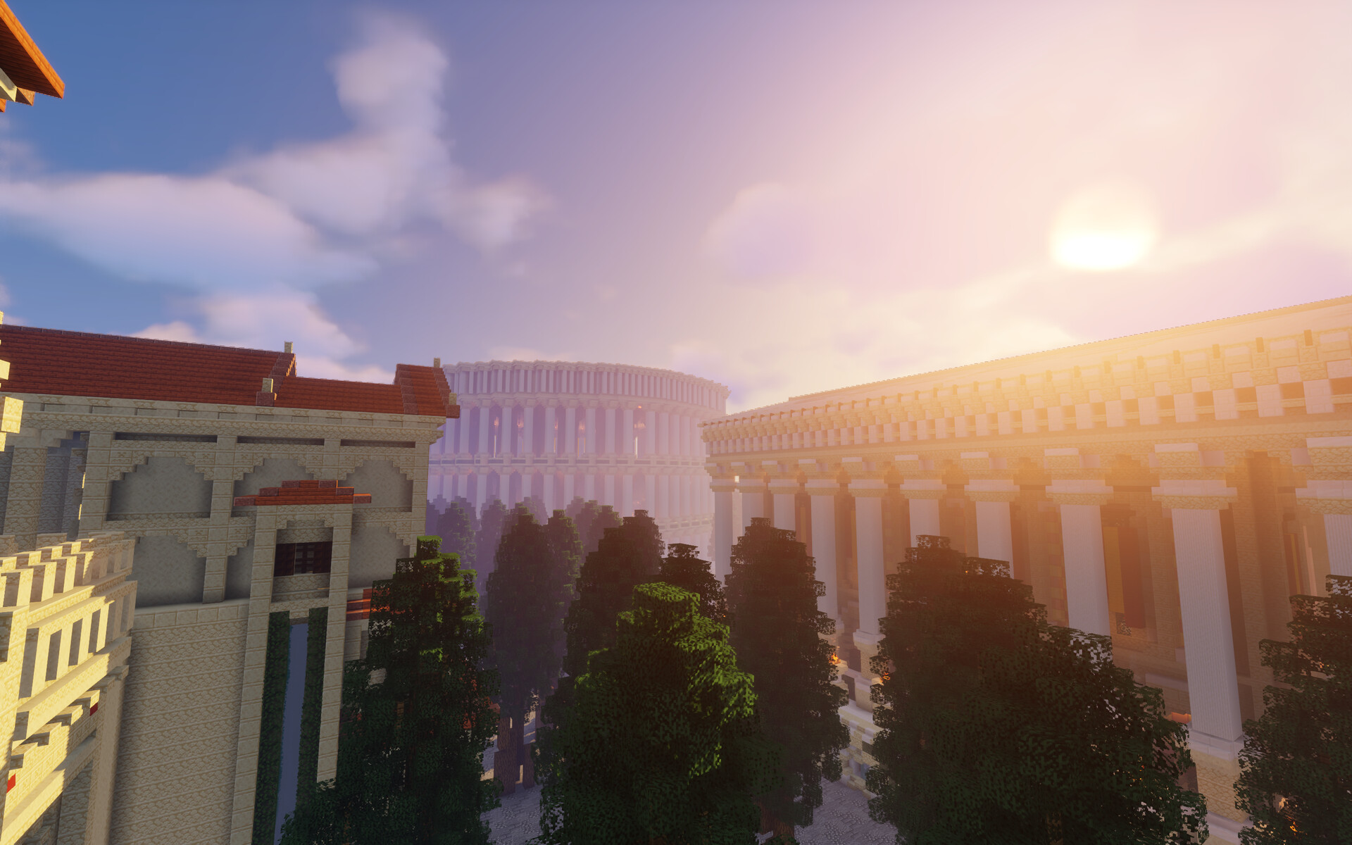 Roman Arena Minecraft Map