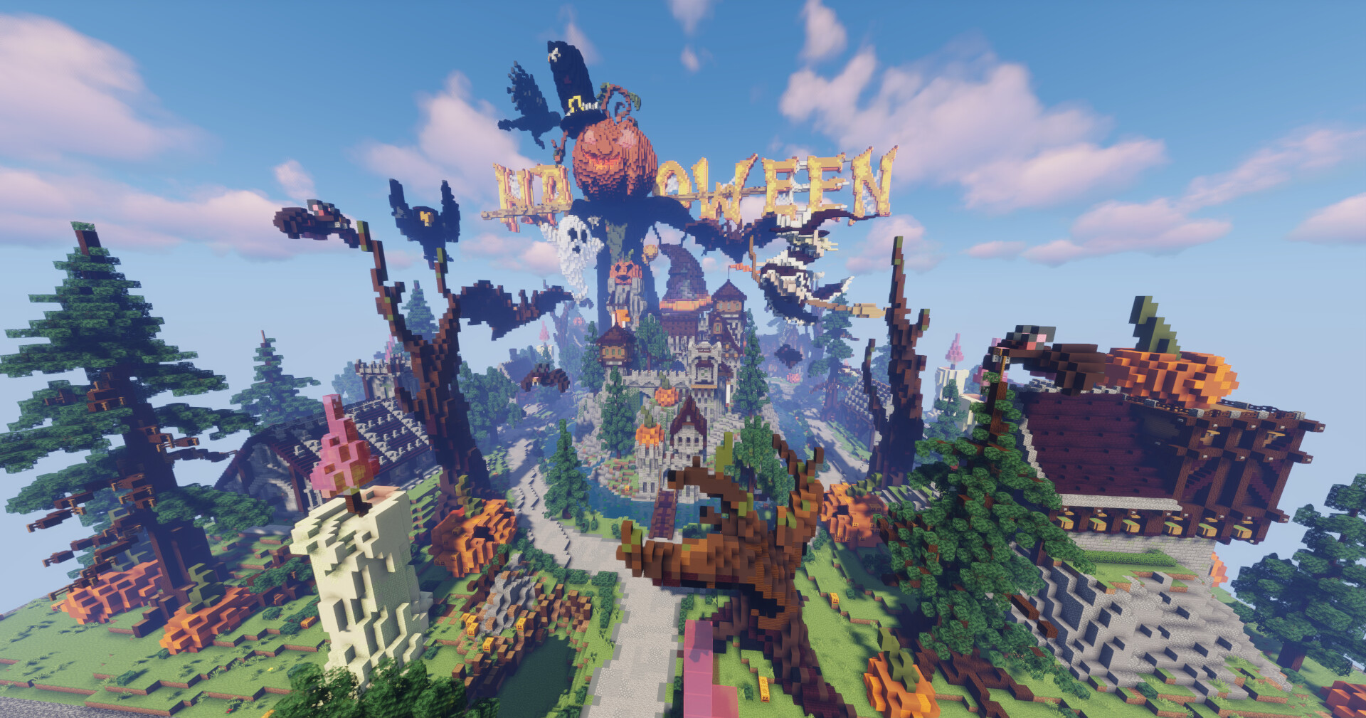 HCF Spawn HALLOWEEN Minecraft Map