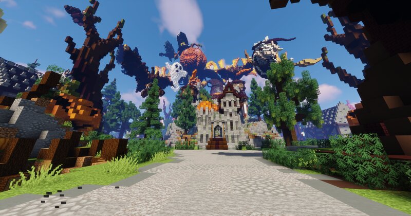 HCF Spawn HALLOWEEN Minecraft Map